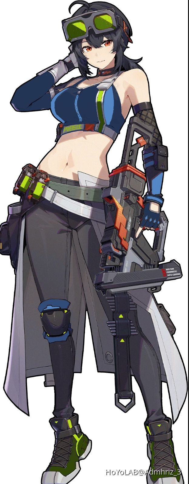 Pubsec Grace Howard fanart idea Zenless Zone Zero | HoYoLAB