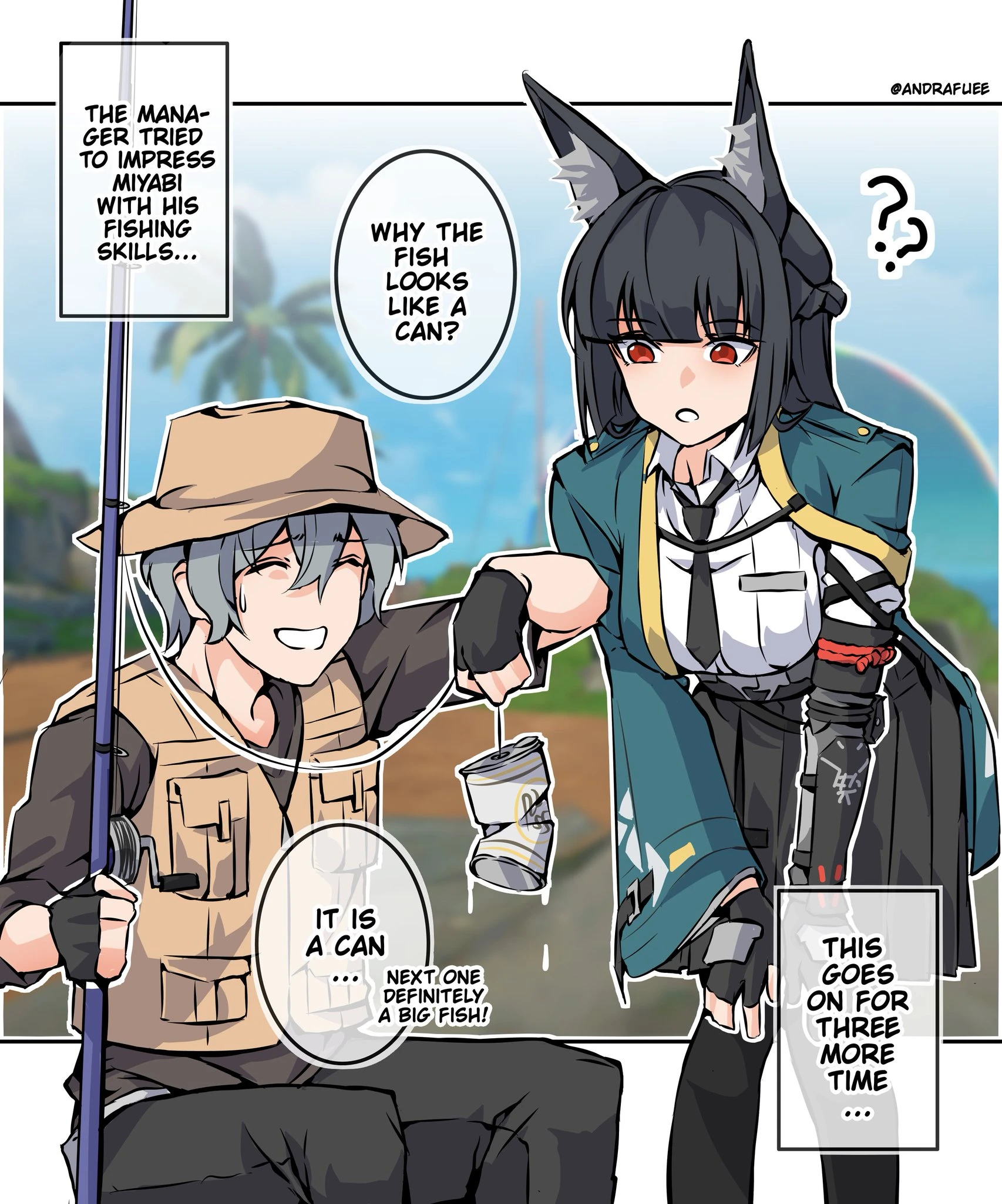 Wise & Miyabi's Fishing Date Zenless Zone Zero | HoYoLAB