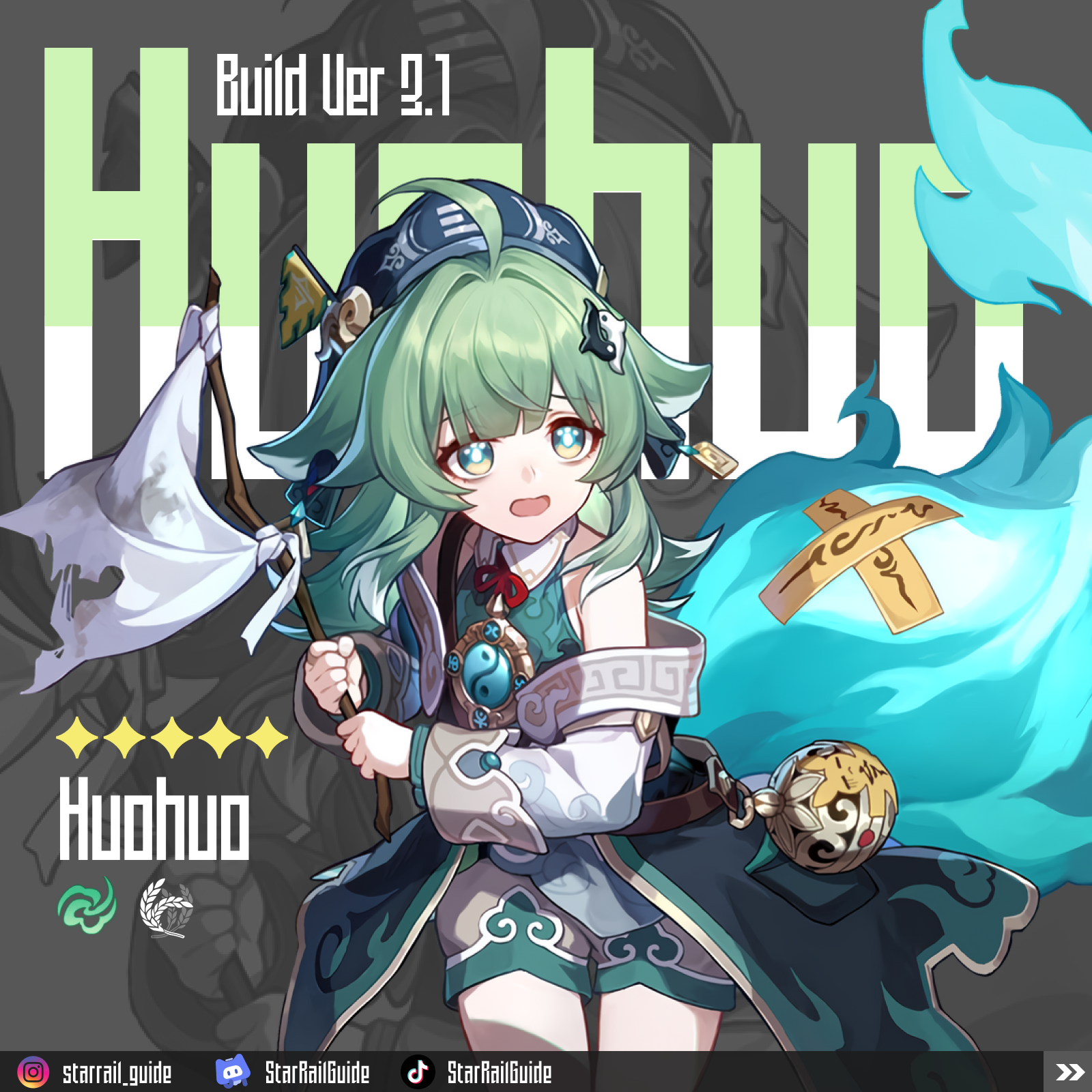 Huohuo Build [Version 3.1] Honkai: Star Rail | HoYoLAB