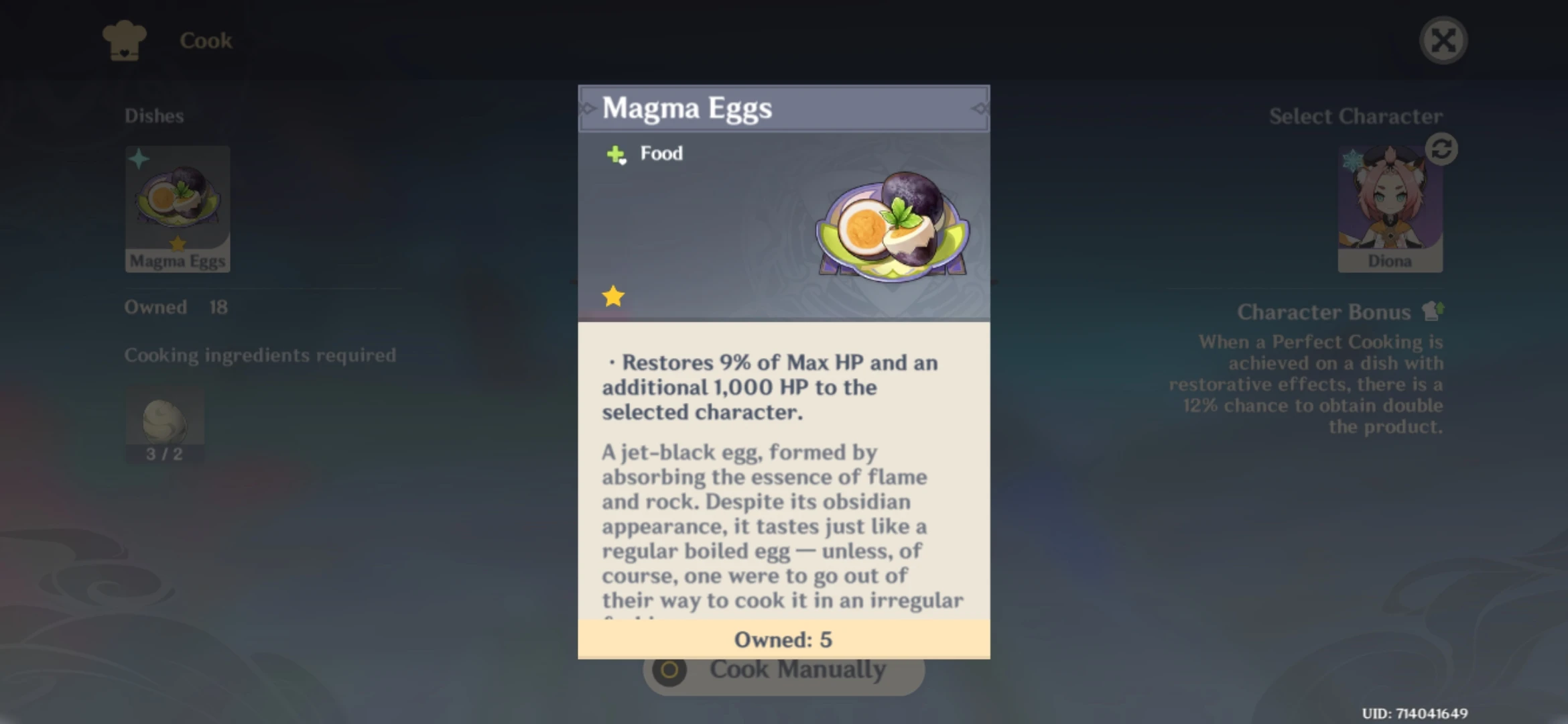 New and exciting recipes obtained from Natlan + Iansans special dish ...
