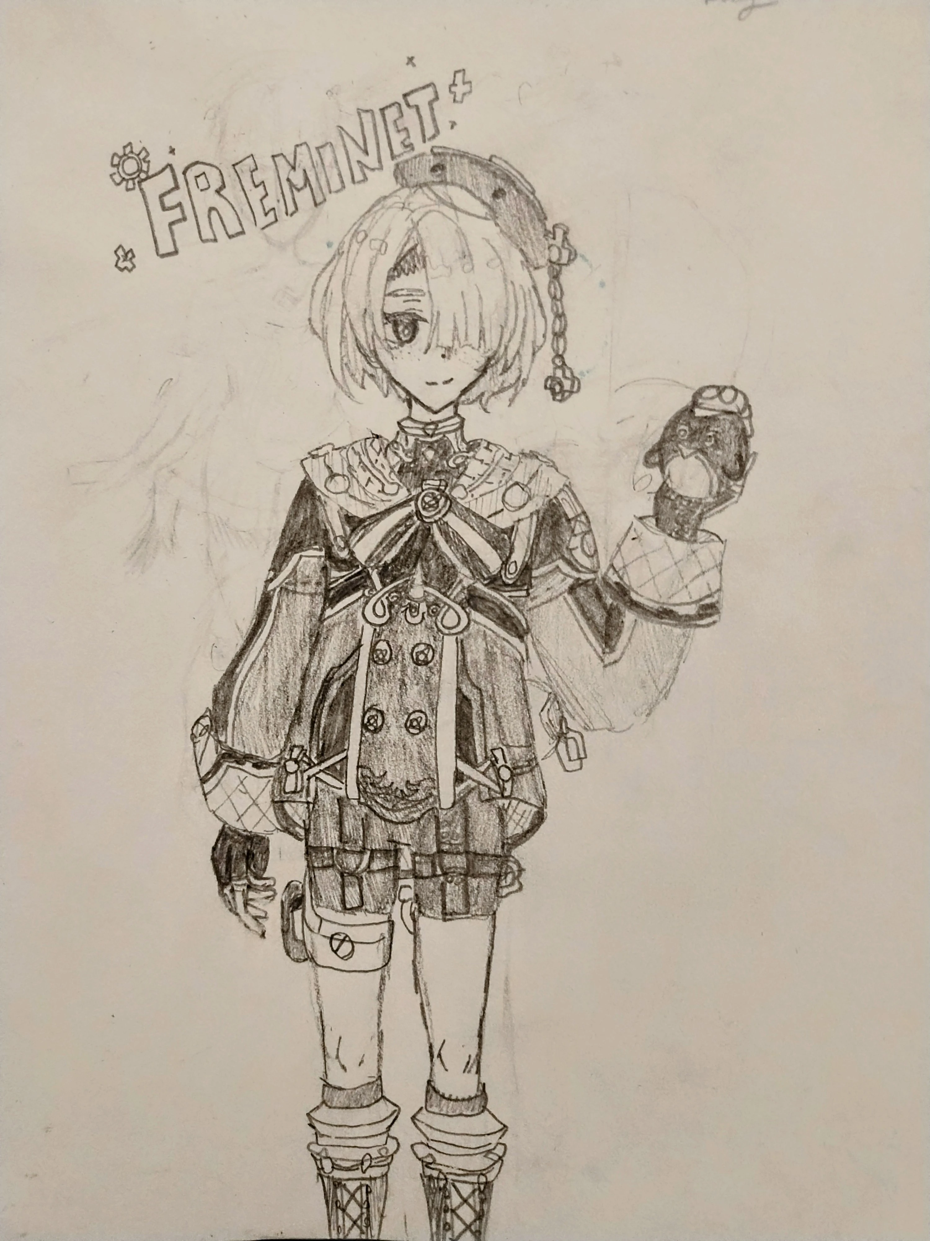 Freminet Fan Art🩵 Genshin Impact | HoYoLAB