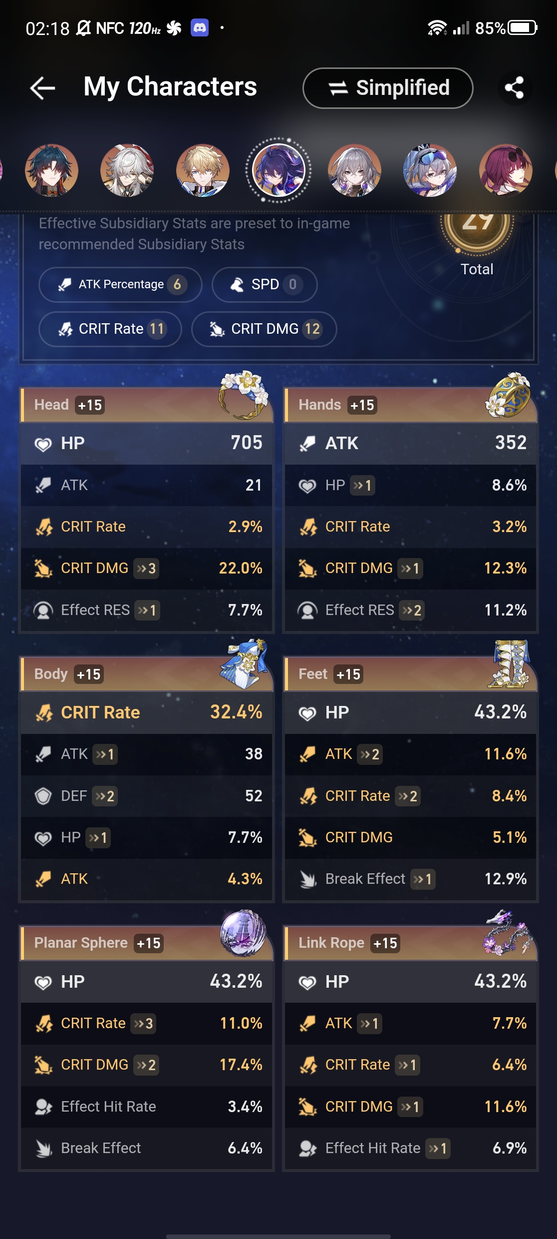 Castorice Build [set on Seele] Honkai: Star Rail | HoYoLAB