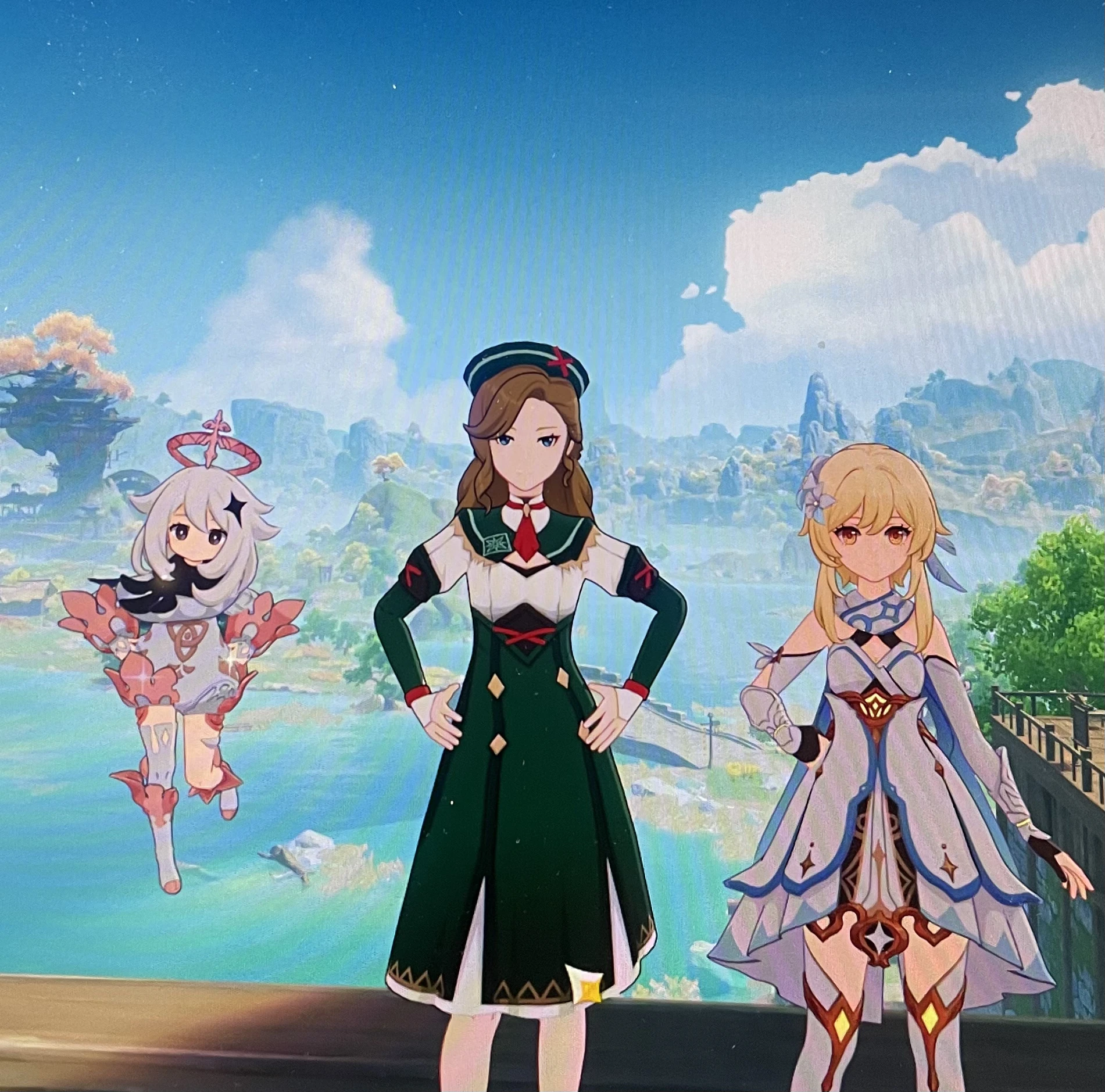 A photo with a fellow Adventurer Genshin Impact | HoYoLAB