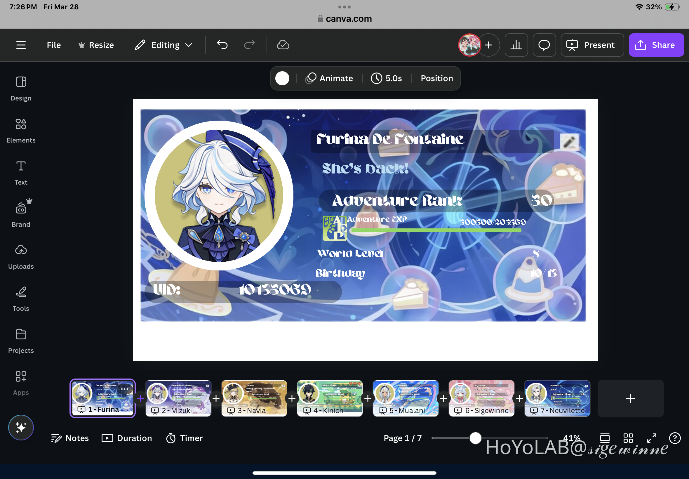 Namecard Collection! Genshin Impact | HoYoLAB