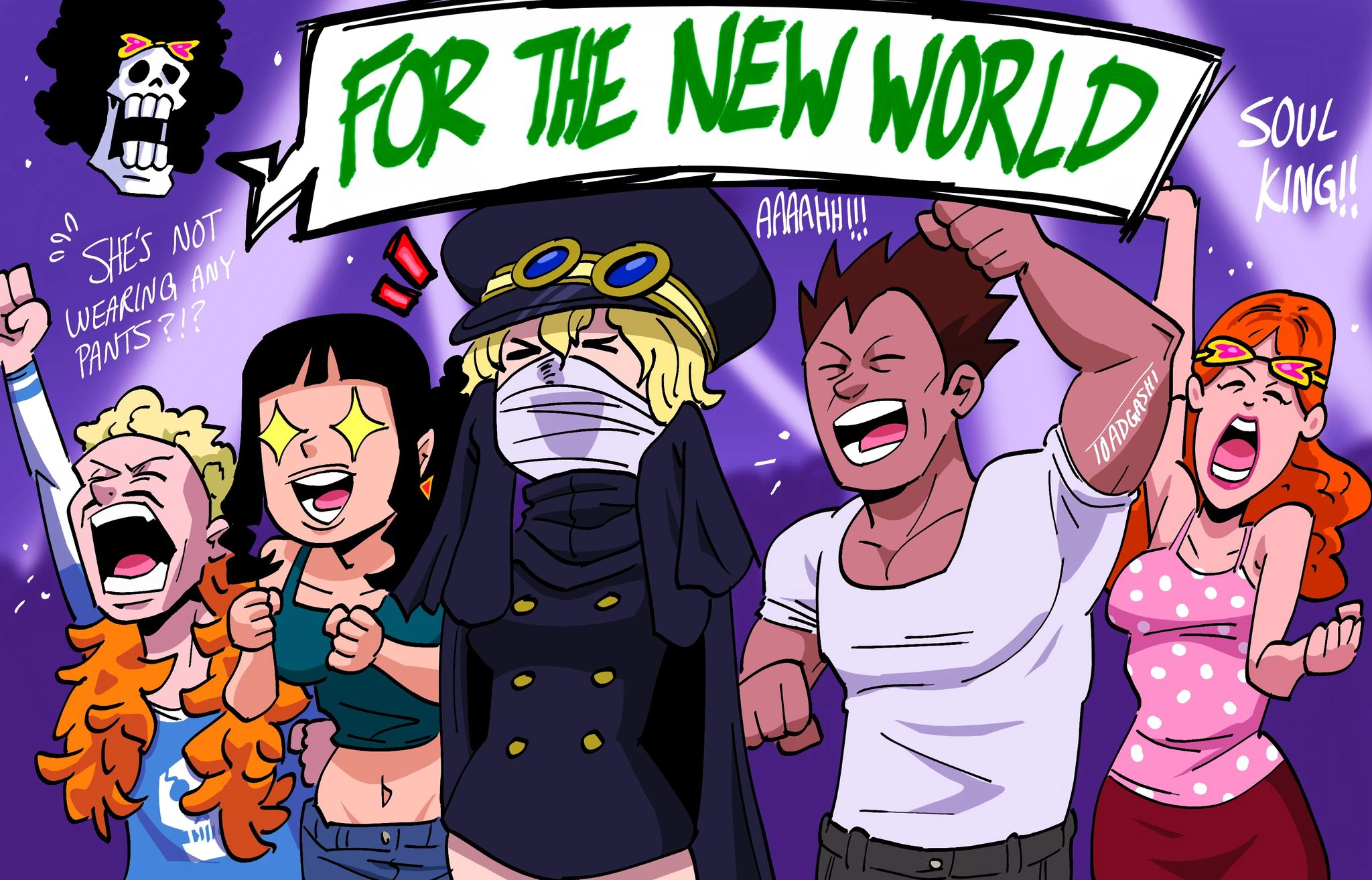 I love how Gunko is a Soul King fan, she just keeps getting better ...