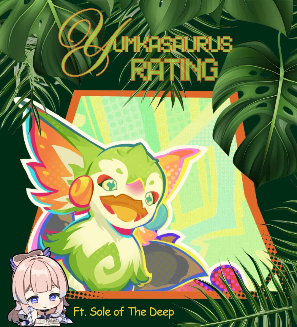 Yumkasaurus Rating!!! Ft. Kokofish Genshin Impact | HoYoLAB