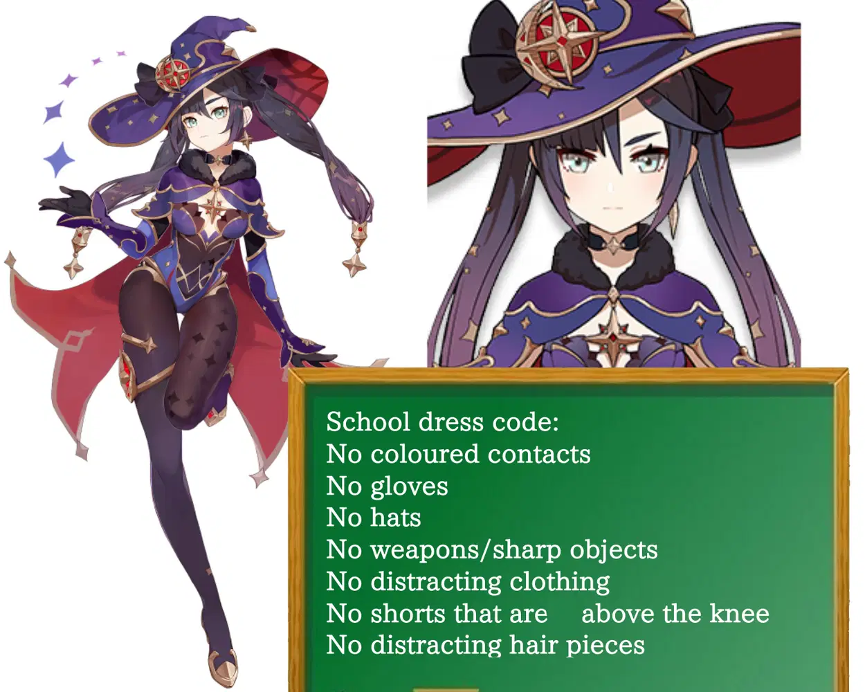mona dress code