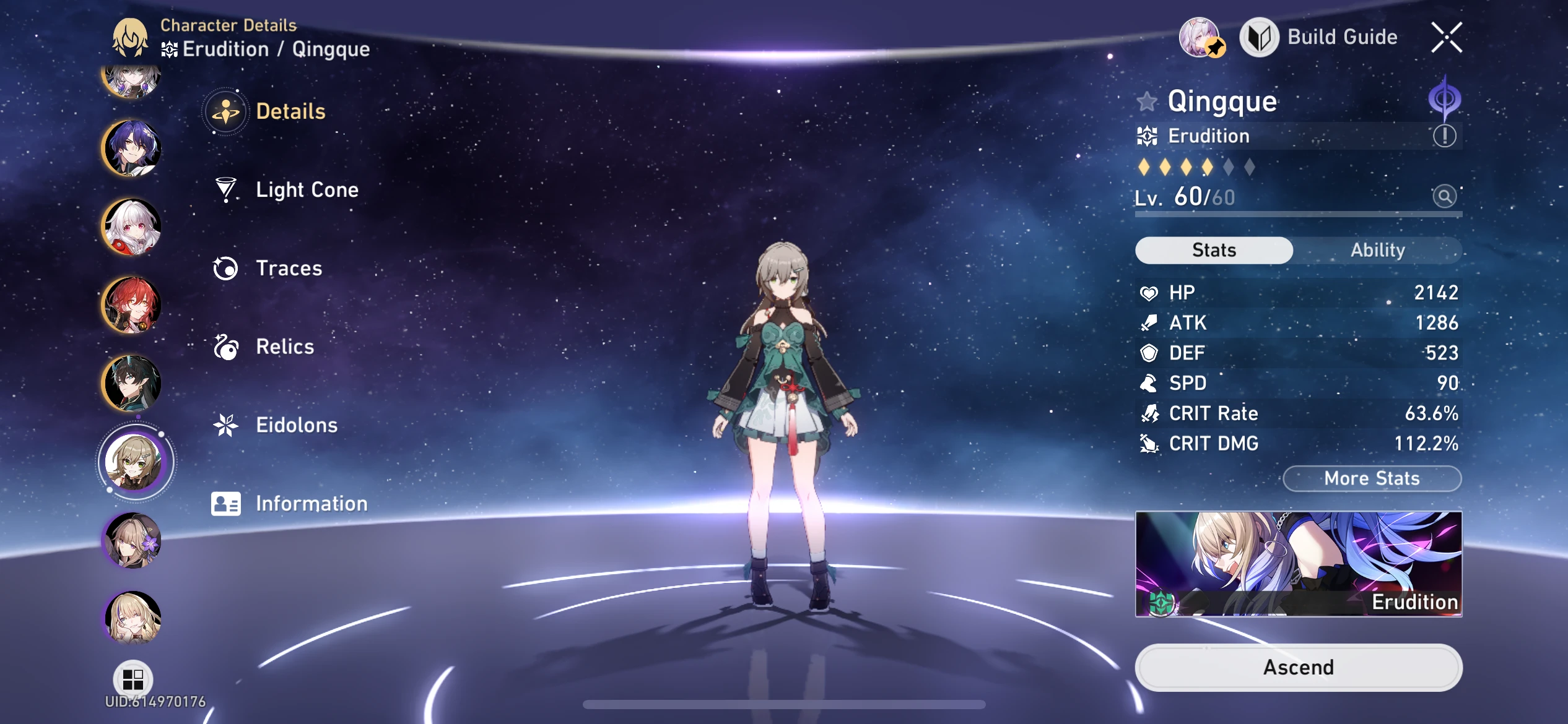 Castroice build and team Honkai: Star Rail | HoYoLAB