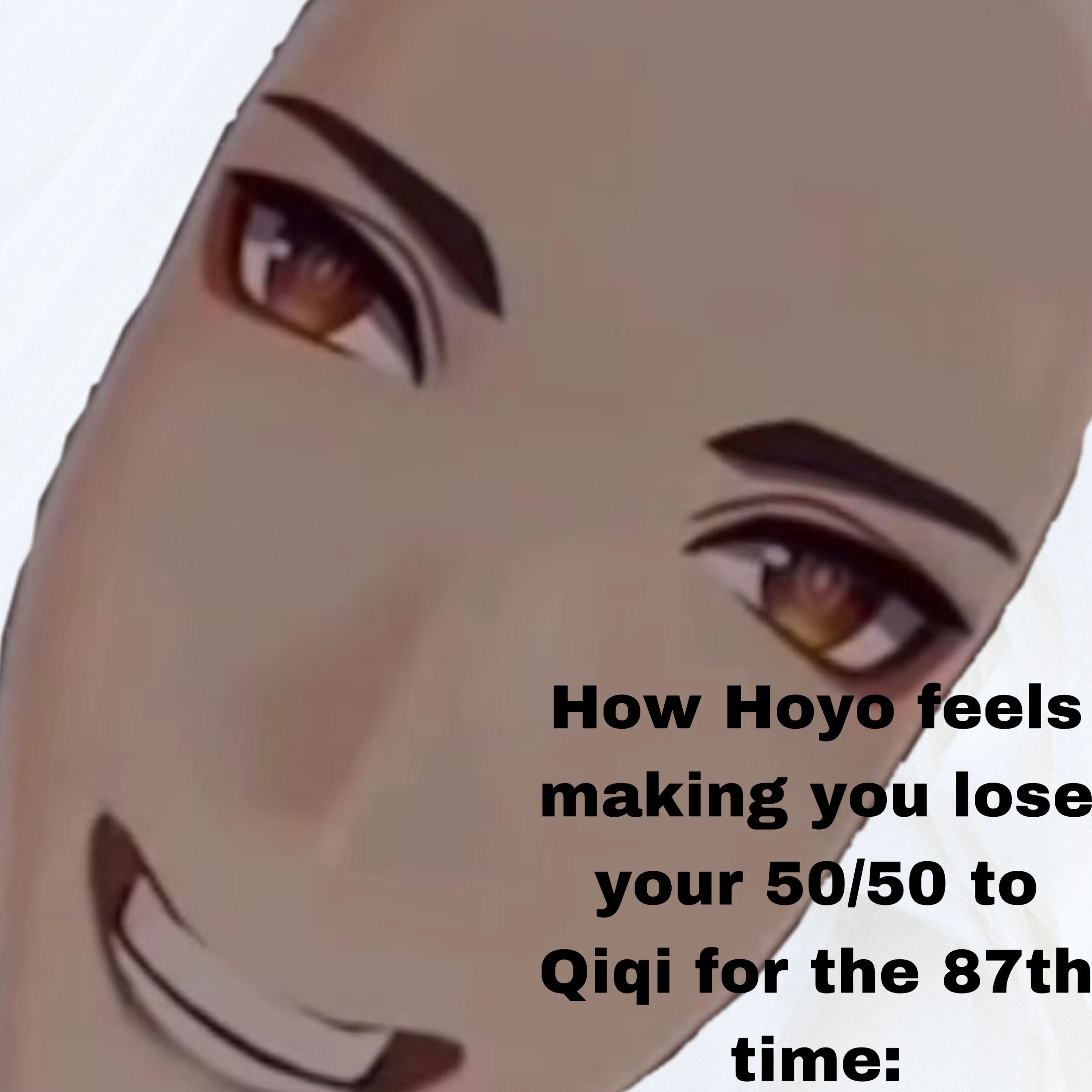 How Hoyo feels making you lose your 50/50 to Qiqi for the 87th time Genshin Impact | HoYoLAB