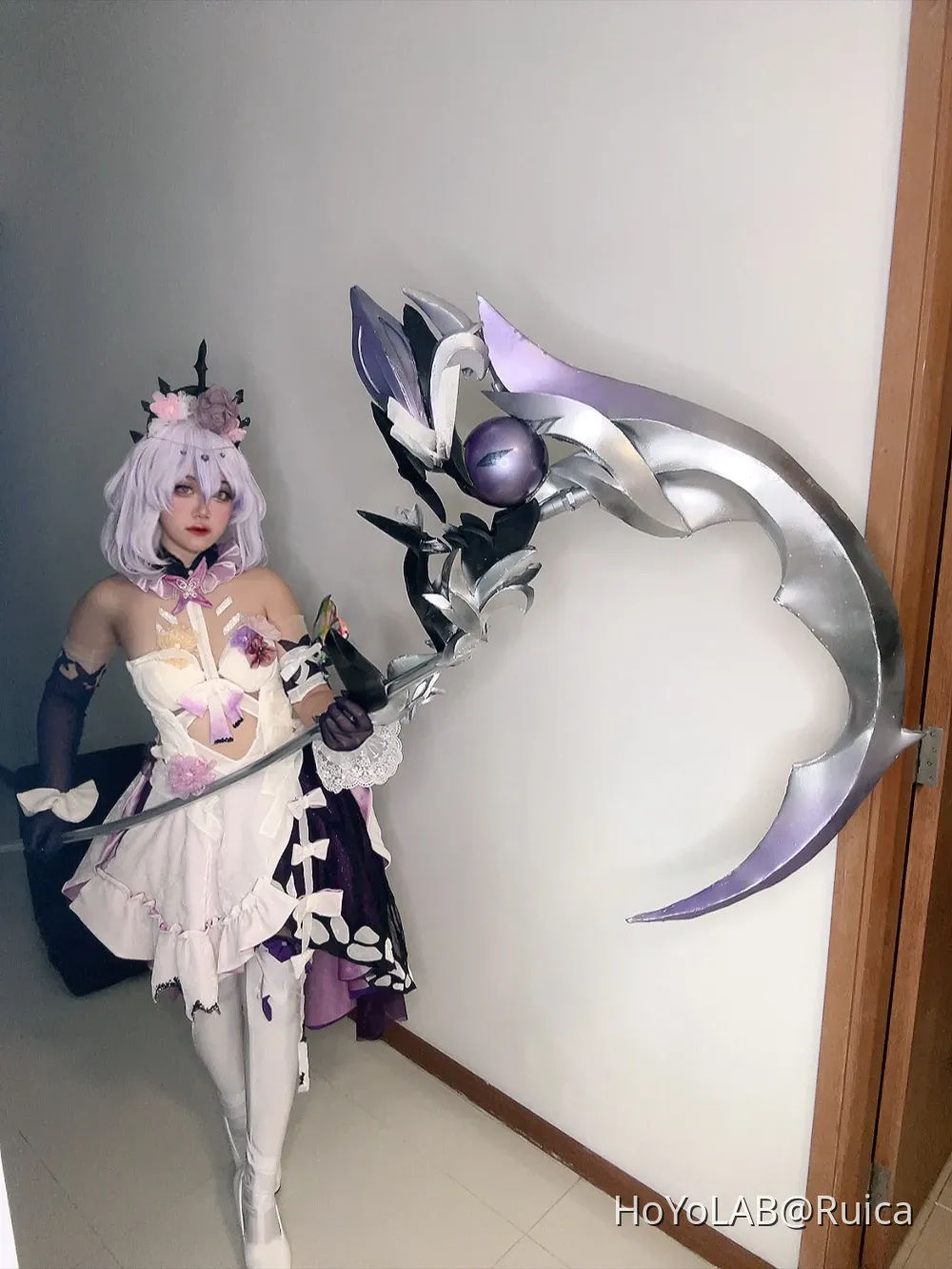 My Castorice cosplay! I made the scythe myself Honkai: Star Rail | HoYoLAB