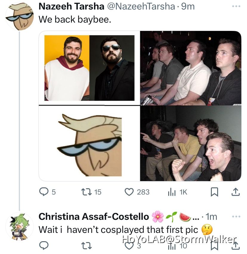 Nazeeh is best with dexter’s dad prf | HoYoLAB