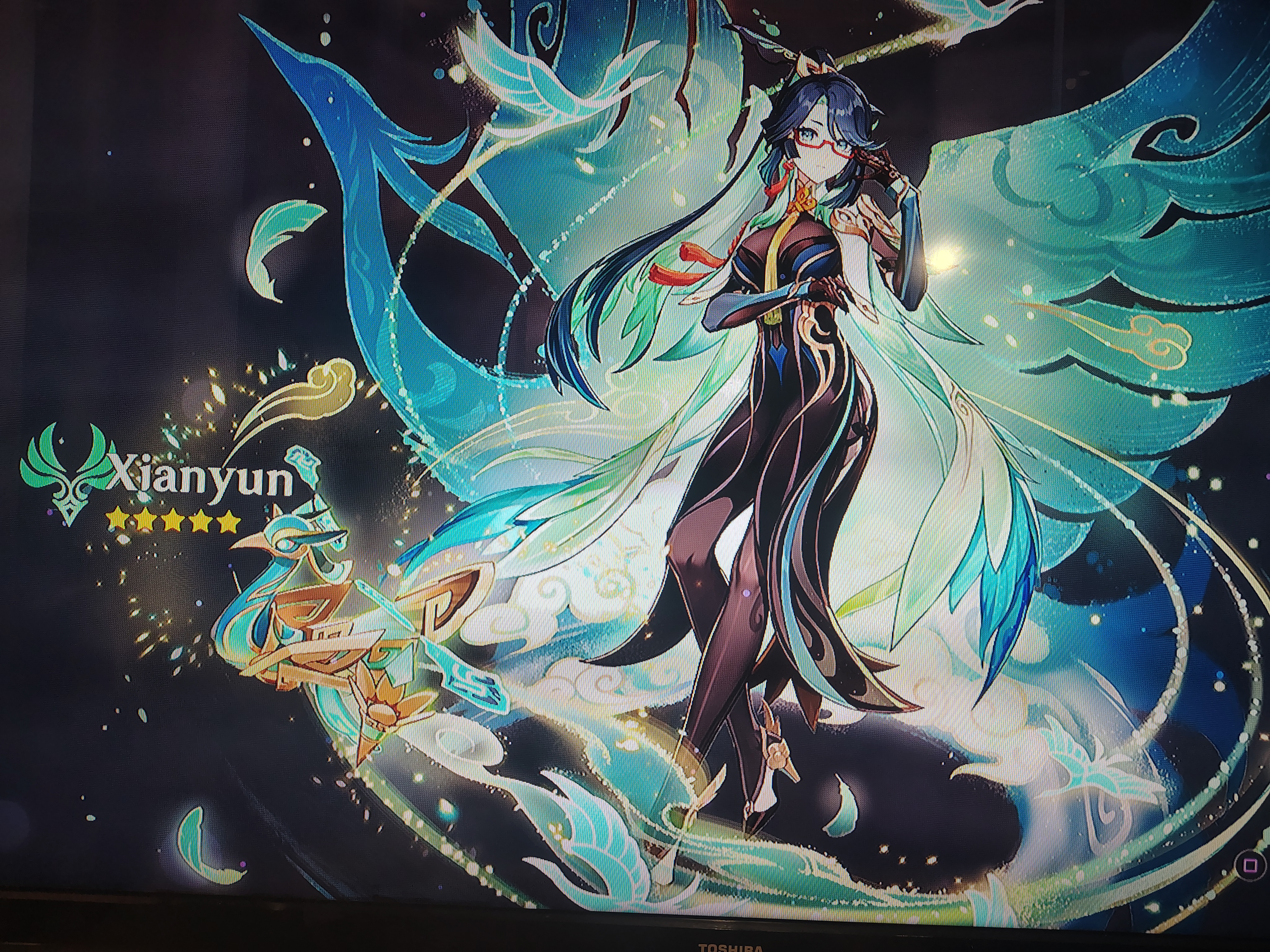 I pulled Bayonetta I mean cloud retainer Genshin Impact | HoYoLAB