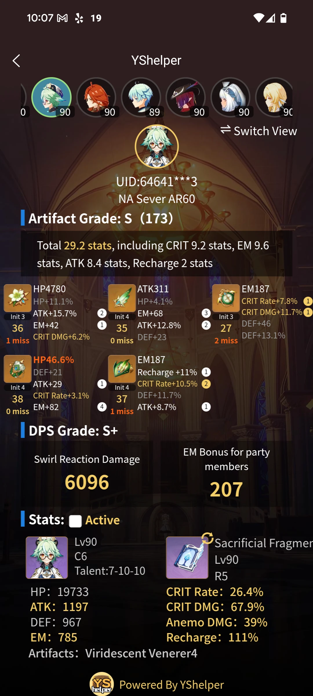 DPS Rank Genshin Impact | HoYoLAB