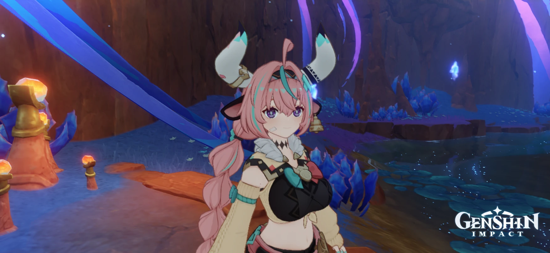 VARESSA CAME HOME🍰🍧🍔 Genshin Impact | HoYoLAB