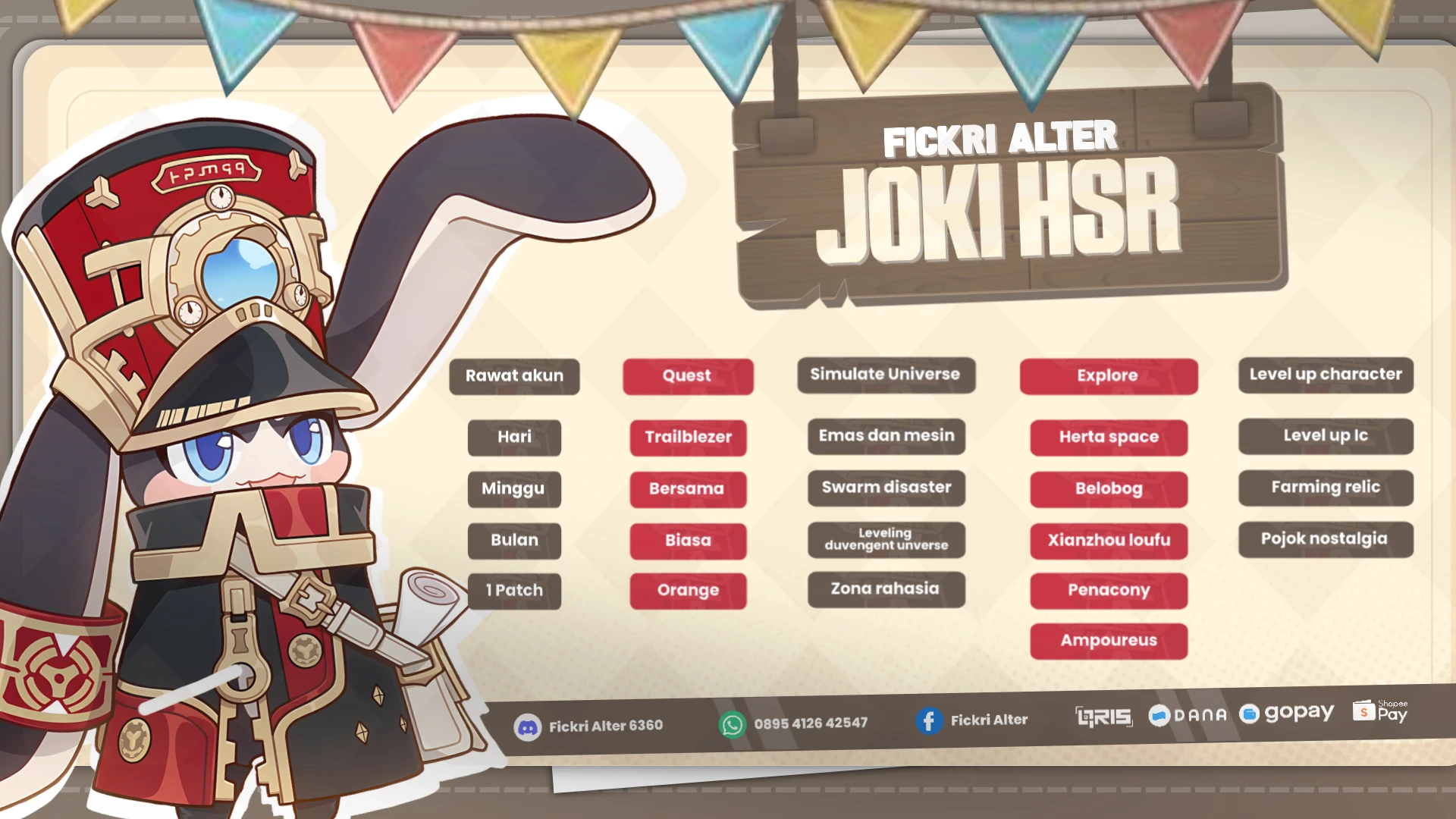 open joki hsr dan zzz Honkai: Star Rail | HoYoLAB