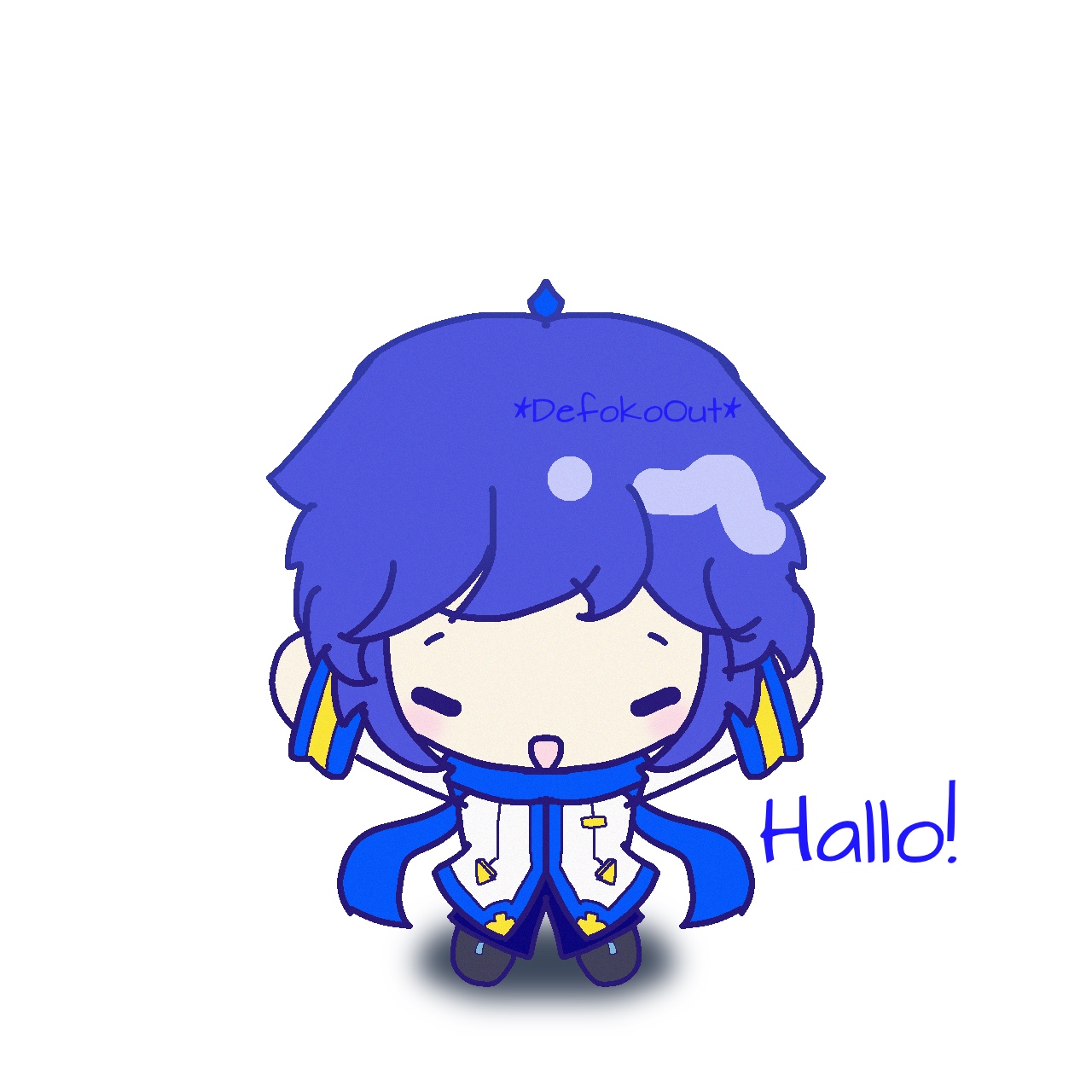 smol kaito says hi | HoYoLAB
