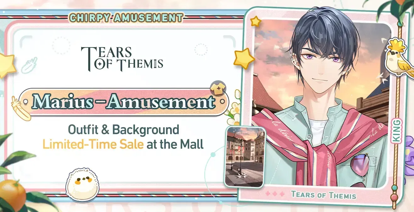 Marius - Amusement Outfit and Background Limited-Time Sale Tears of ...