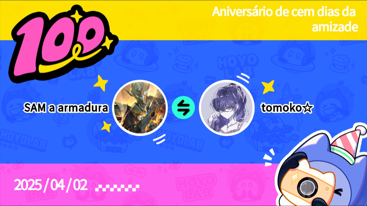 Um animinho de amizade | HoYoLAB