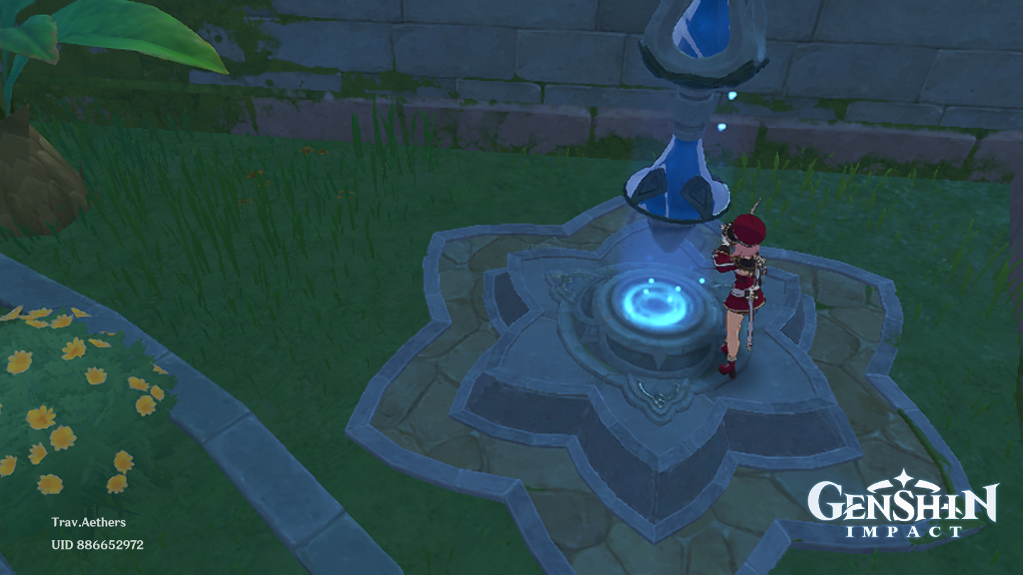 whats the story behind the teleporter? there seems to be a portal below ...