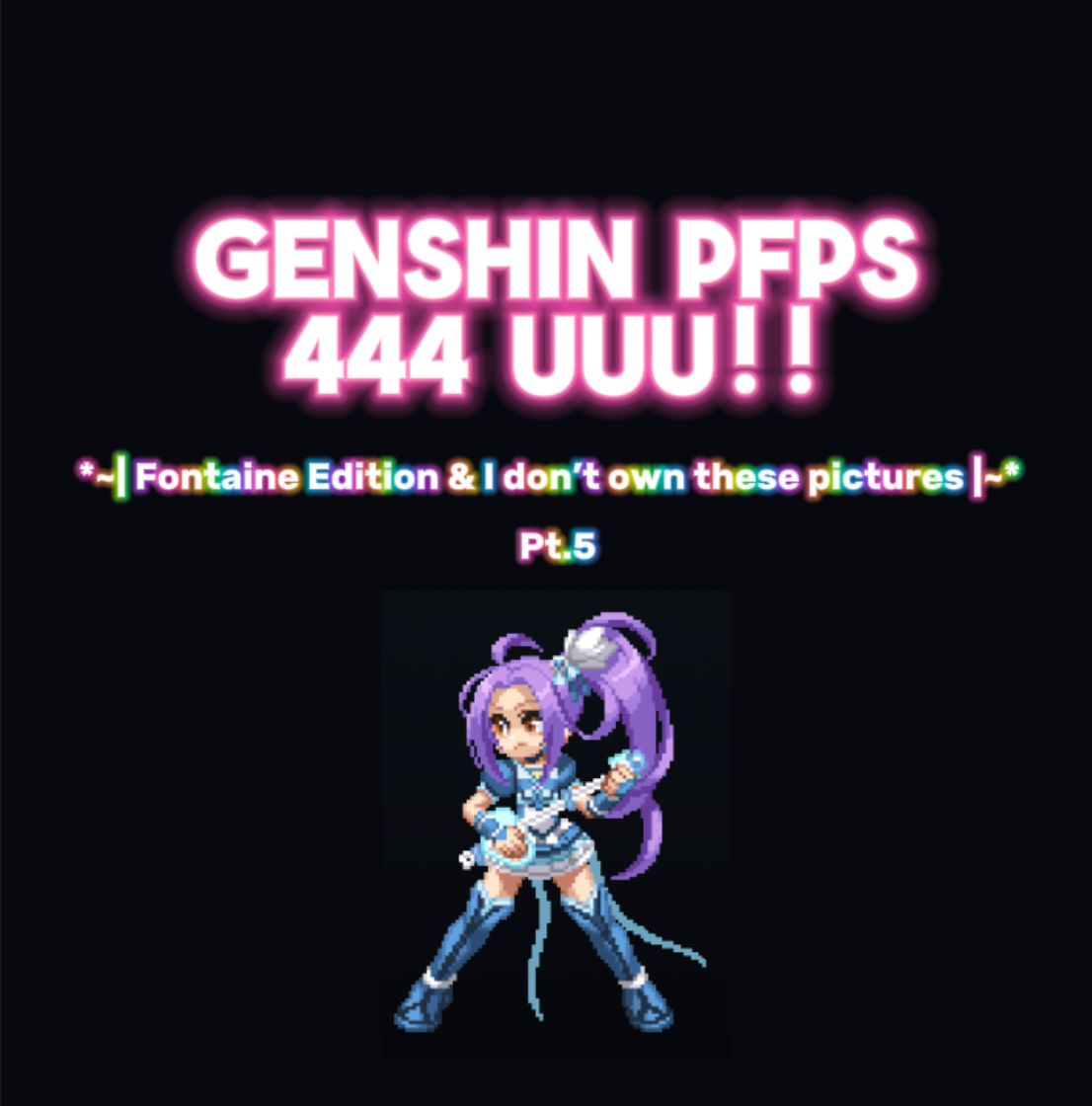 Genshin pfps 444 uuu! Pt.5 Genshin Impact | HoYoLAB