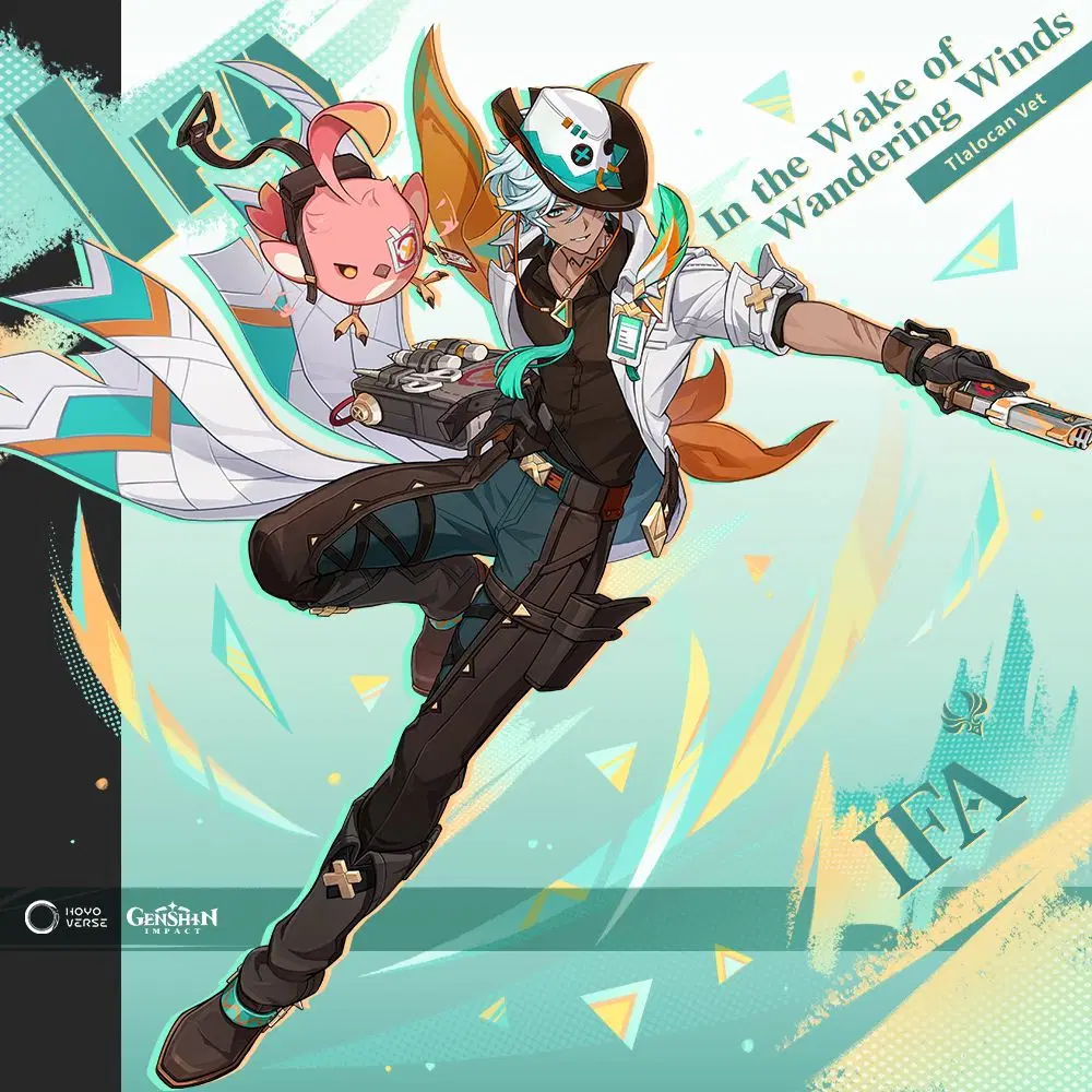 Hoyoverse just announced a new Natlan character!!!! Ifa coming in 5.6 ...