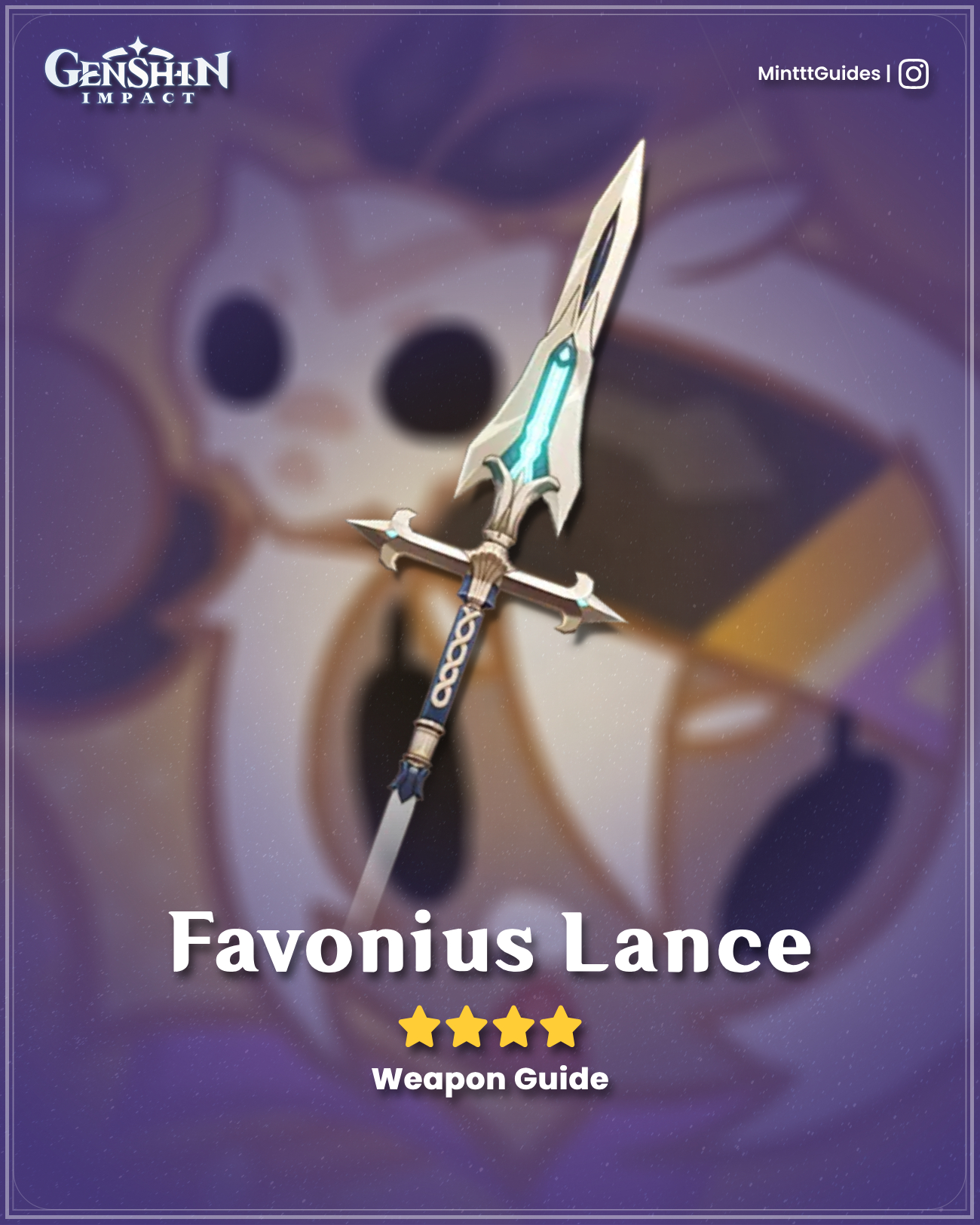 [VERSION 5.5] Favonius Lance - Weapon Guide | Genshin Impact Genshin ...