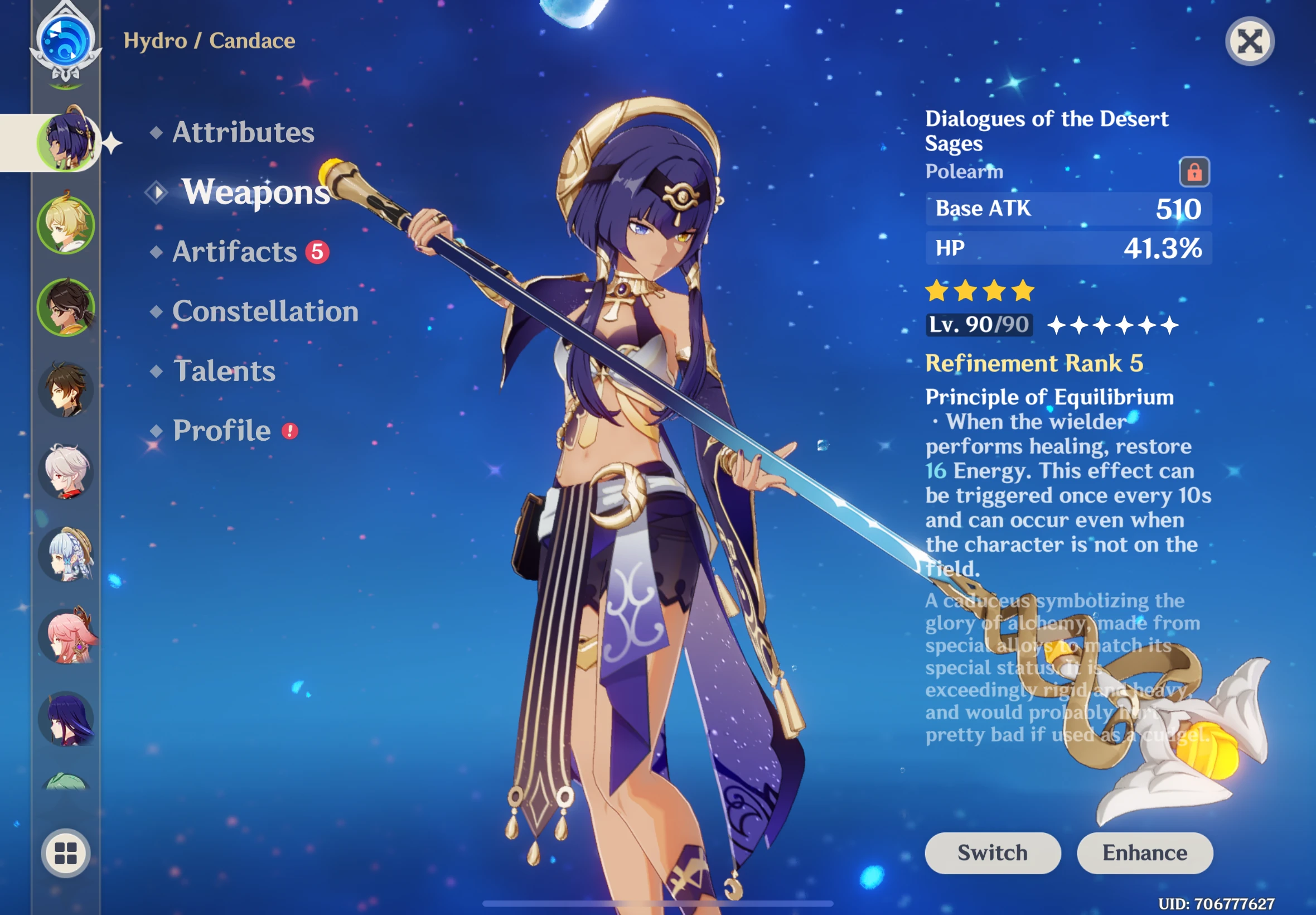 OMG did u just find Candace’s signature weapon??! Genshin Impact | HoYoLAB