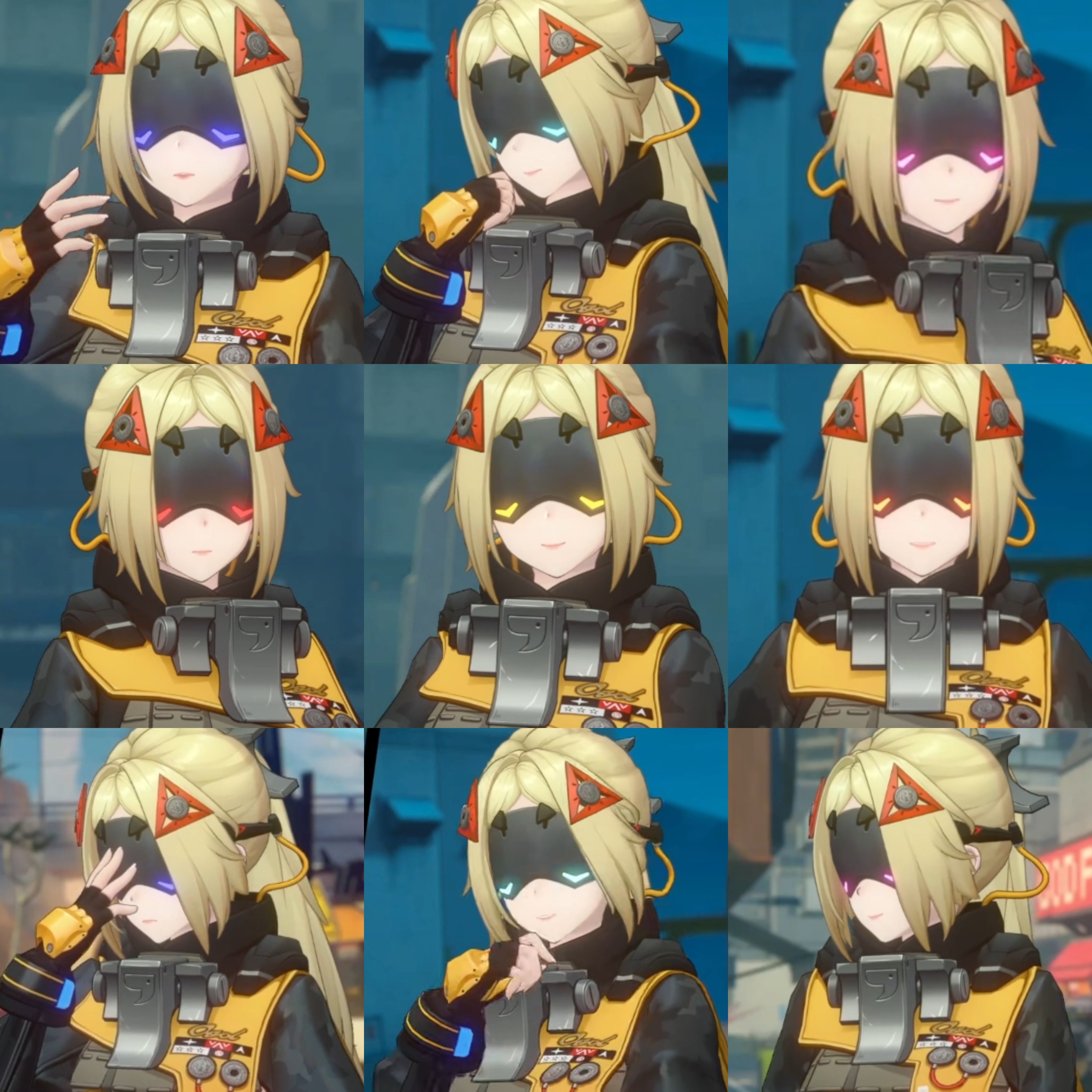 Trigger Mask Emotions Zenless Zone Zero | HoYoLAB