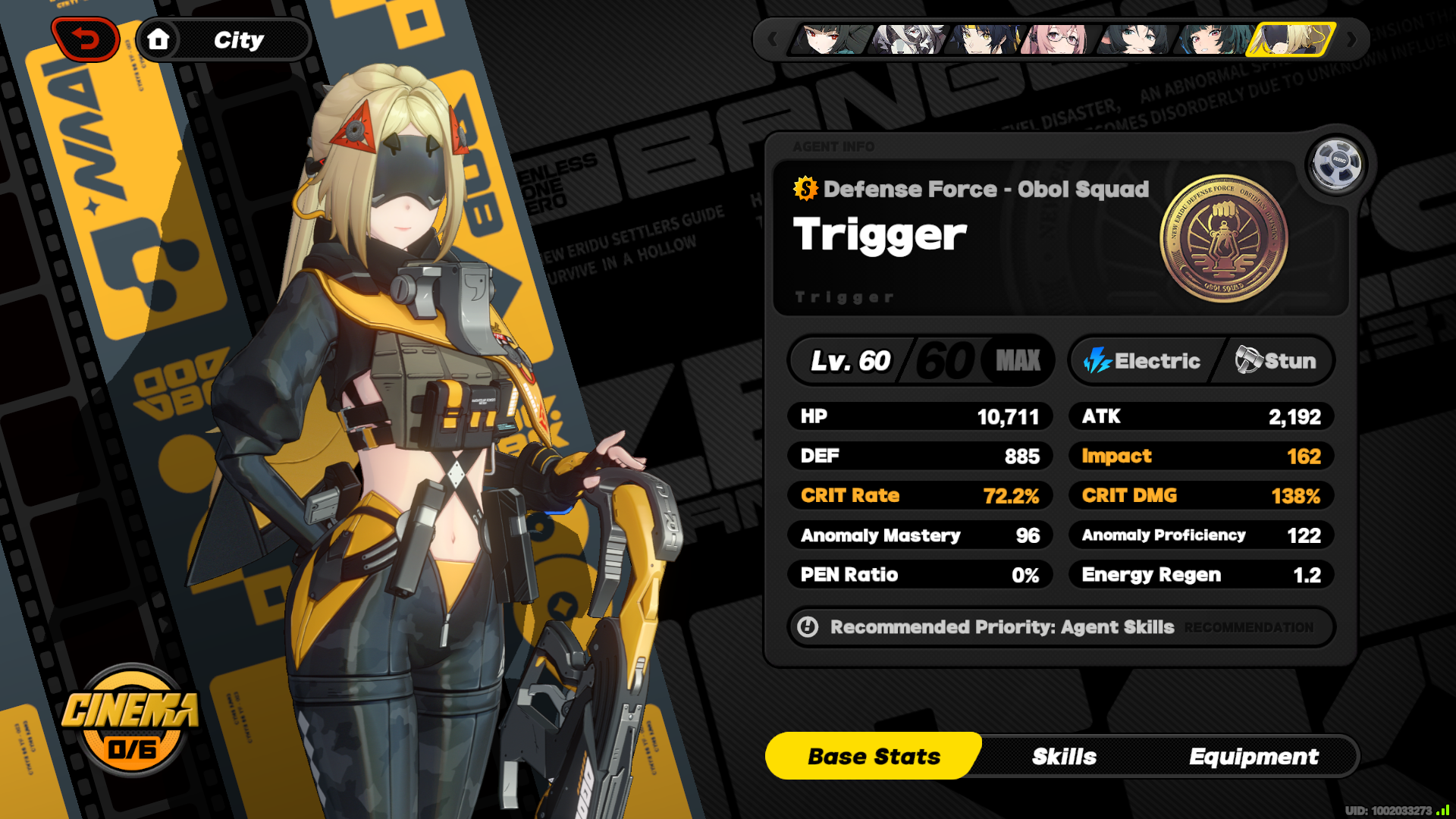 Just got Trigger and already maxed her out. Zenless Zone Zero | HoYoLAB