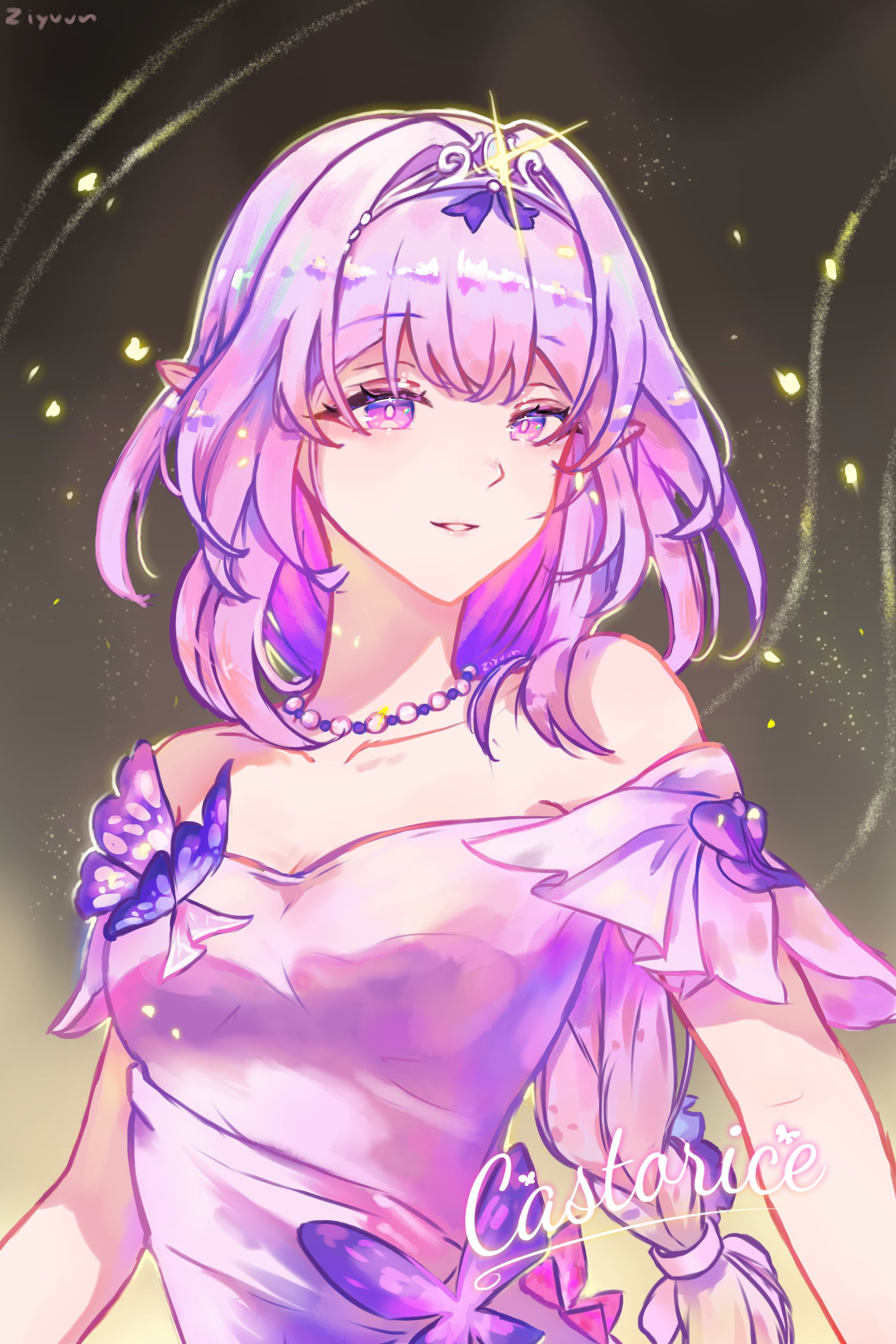 Drawing of Castorice Honkai: Star Rail | HoYoLAB