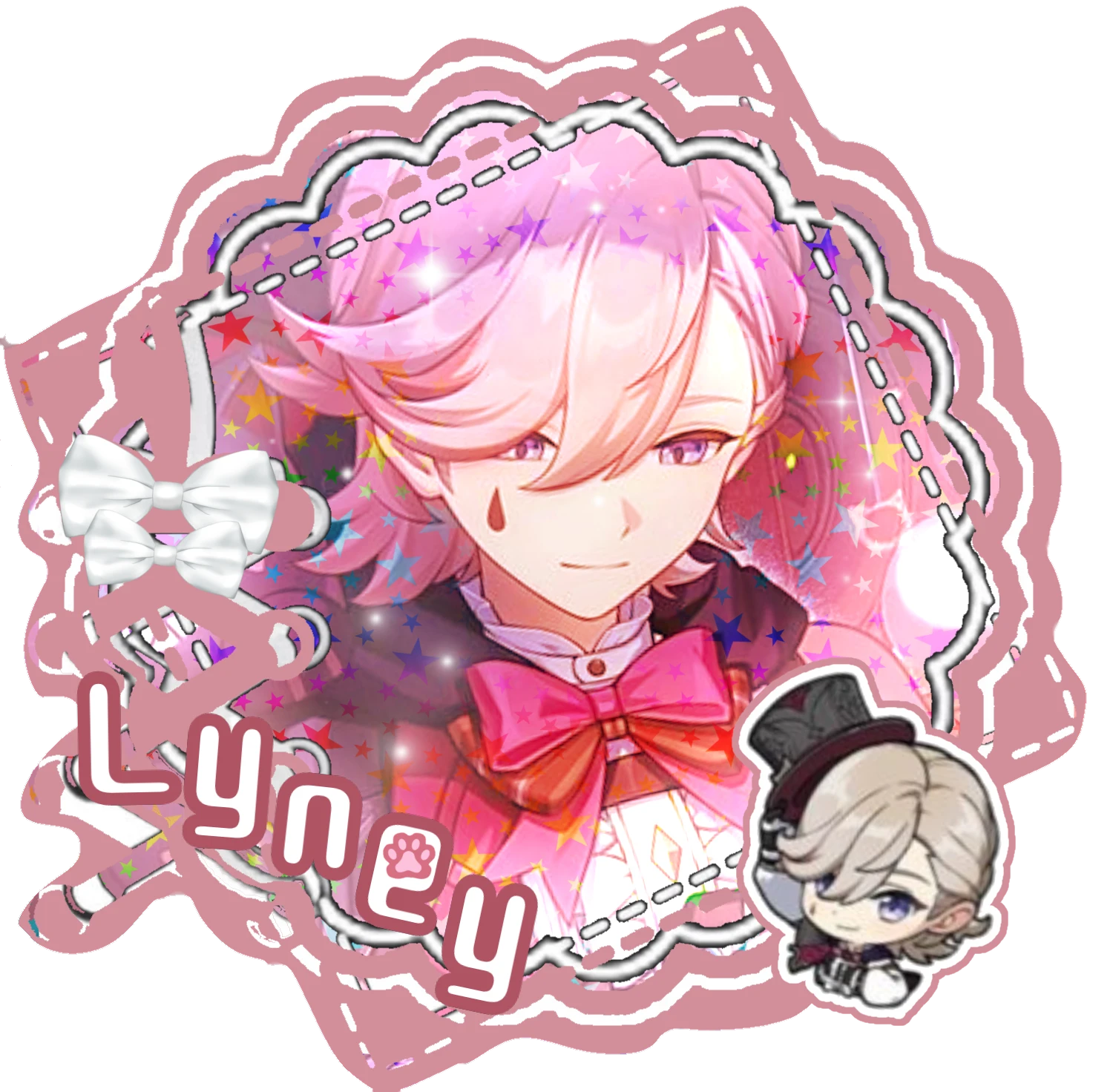 Lyney pfp I made if anyone wants to use it! Will make more in the ...