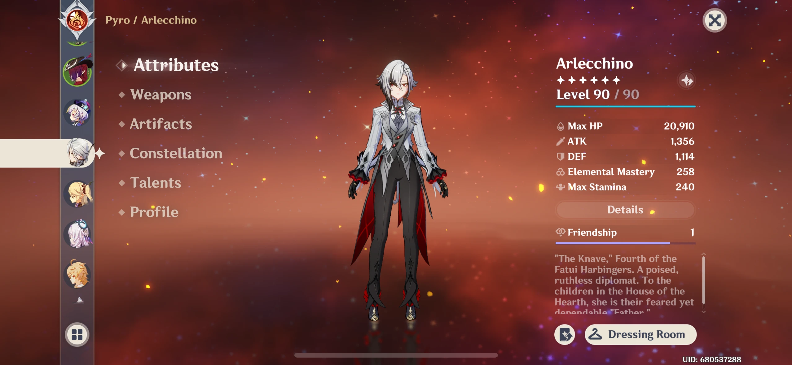 Guys rate my Arlecchino build. Genshin Impact | HoYoLAB