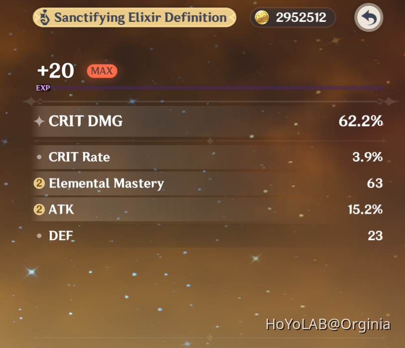 Sanctifying elixir finally works well Genshin Impact | HoYoLAB