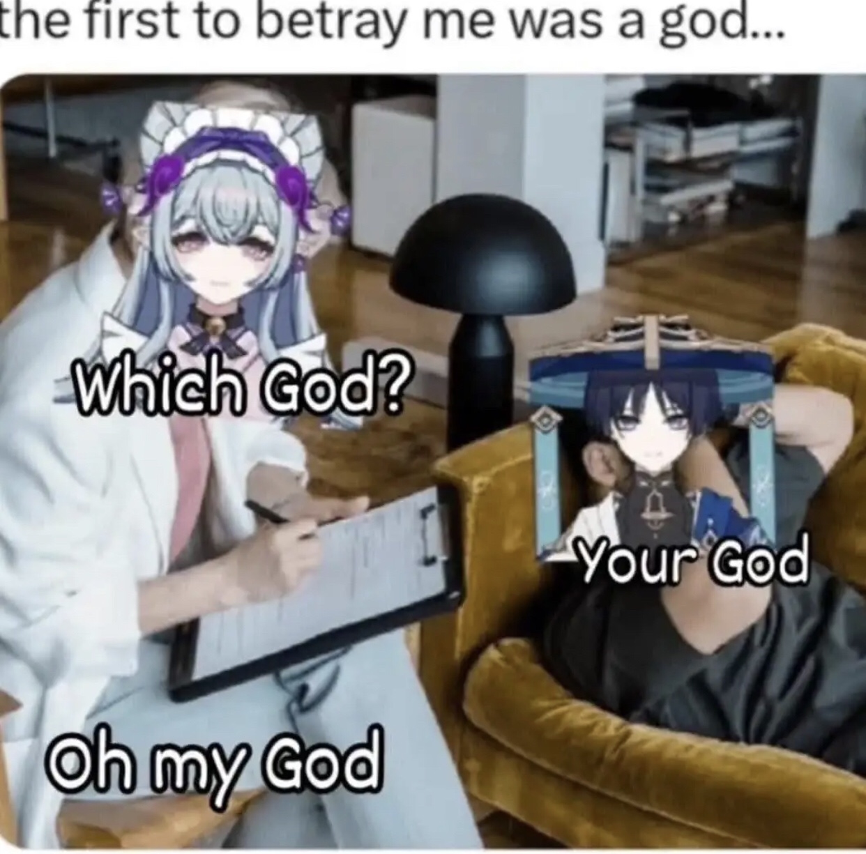 First betrayal Genshin Impact | HoYoLAB