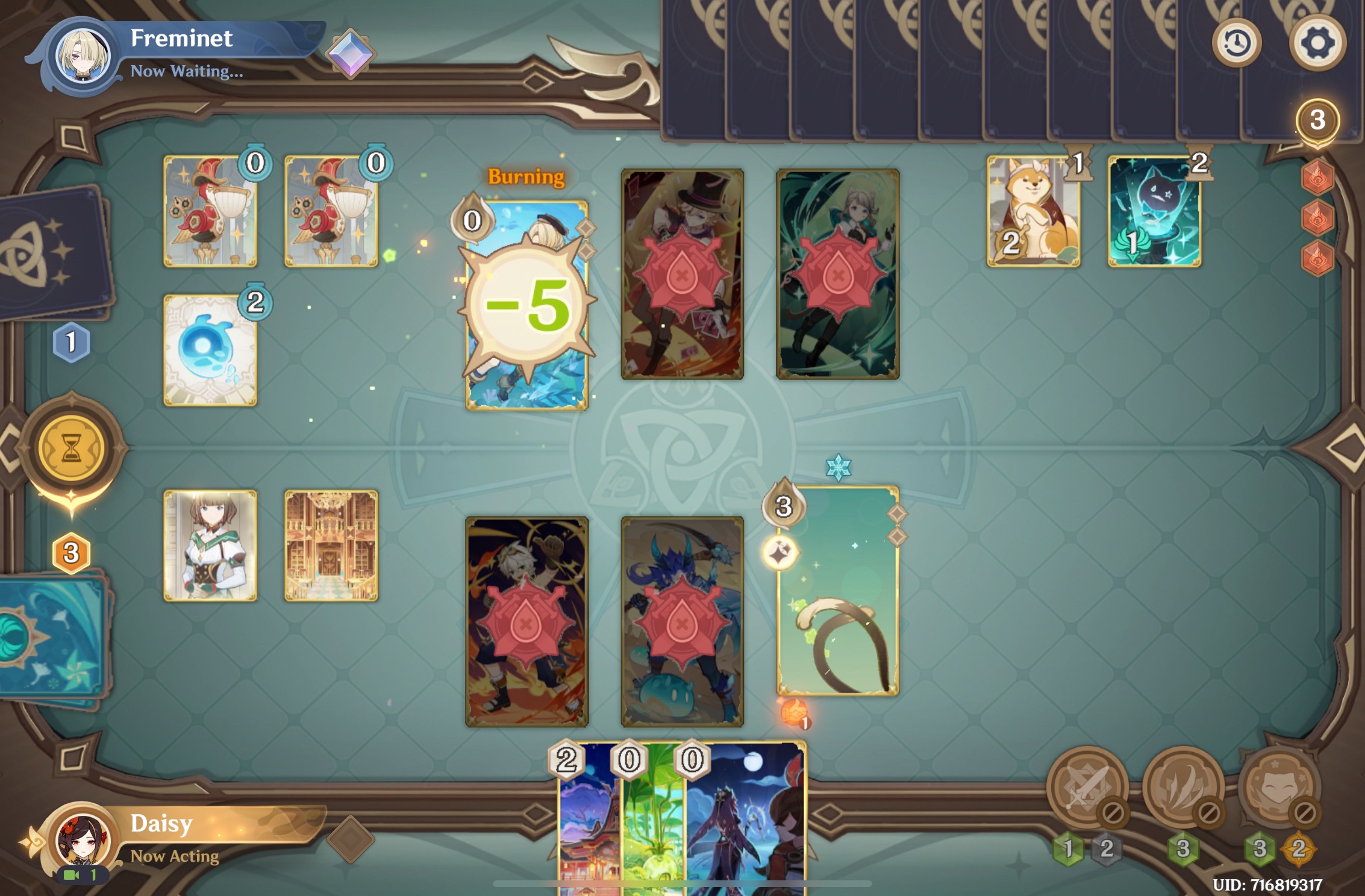 🎲Freminet Serious Showdown and Character Card Proficiency Reward🎲 ...