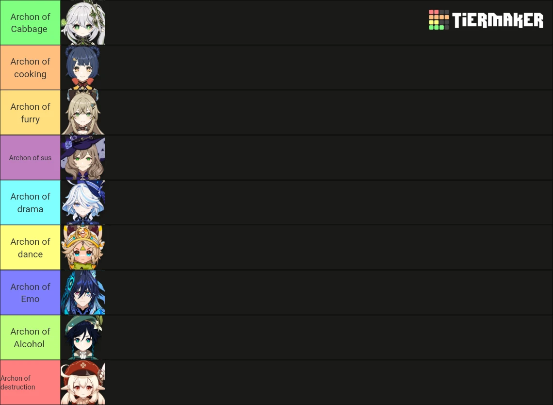 Archon of Genshin Impact | HoYoLAB