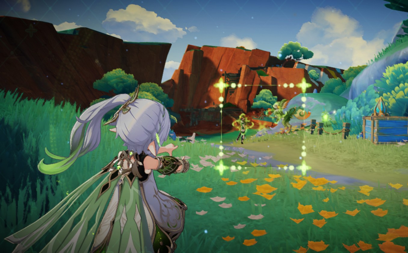 A day in the life of Kimchi and Ajaw 💚💛 (Nahihi is in his team to support dendro gang!) Genshin ...