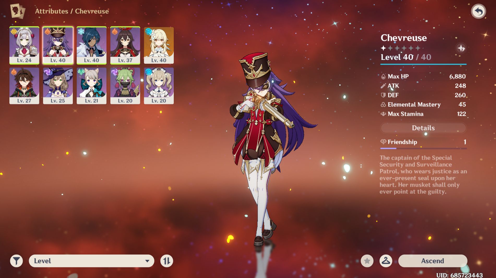 how are my chars for my new acc??? Genshin Impact | HoYoLAB