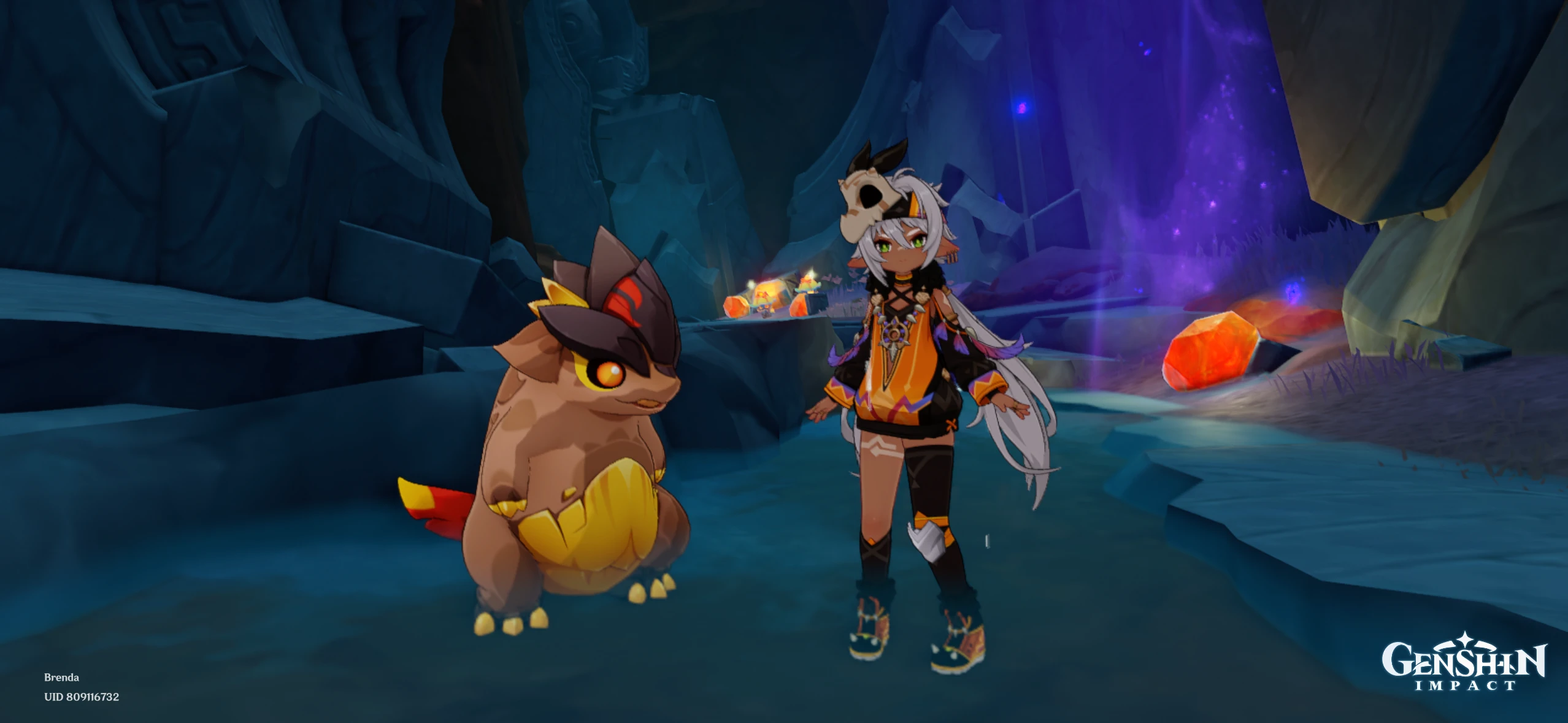 Jumping into the volcano Genshin Impact | HoYoLAB