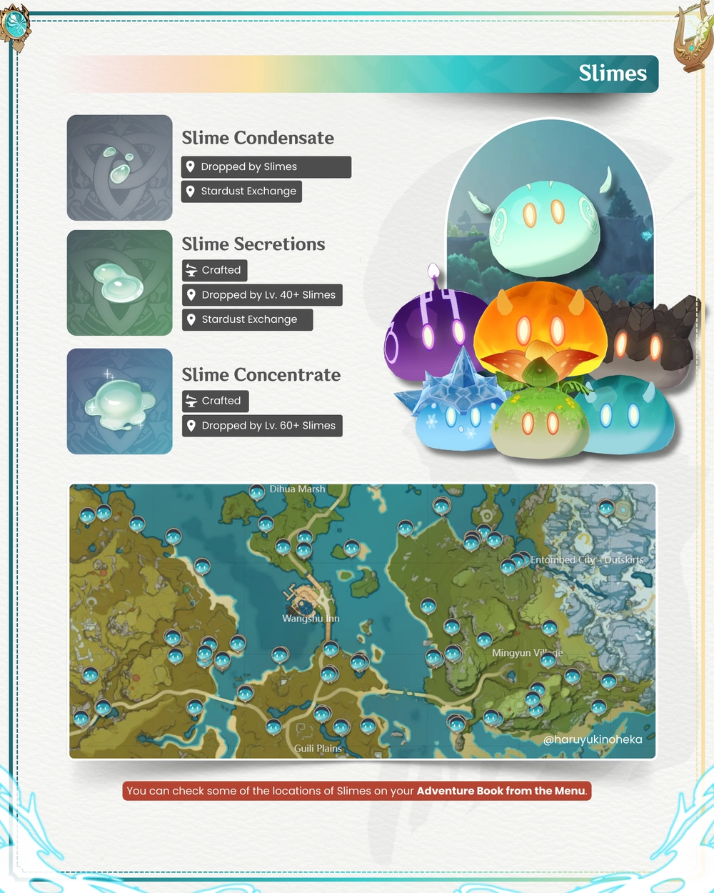 [Farming Guide] All Venti Ascension & Talent Material Locations 🍃 ...