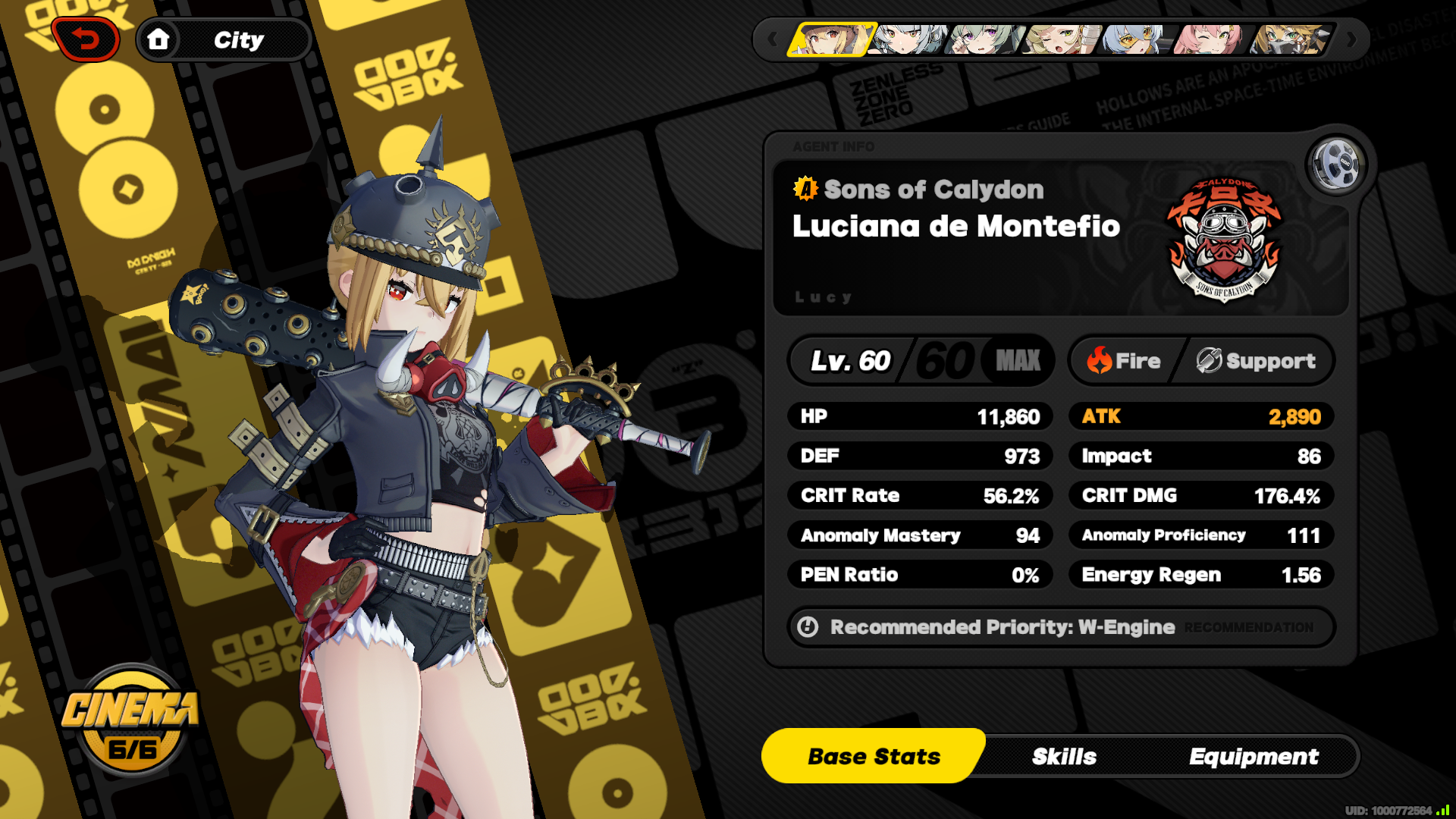 Hows my DPS Lucy Lookin? Zenless Zone Zero | HoYoLAB