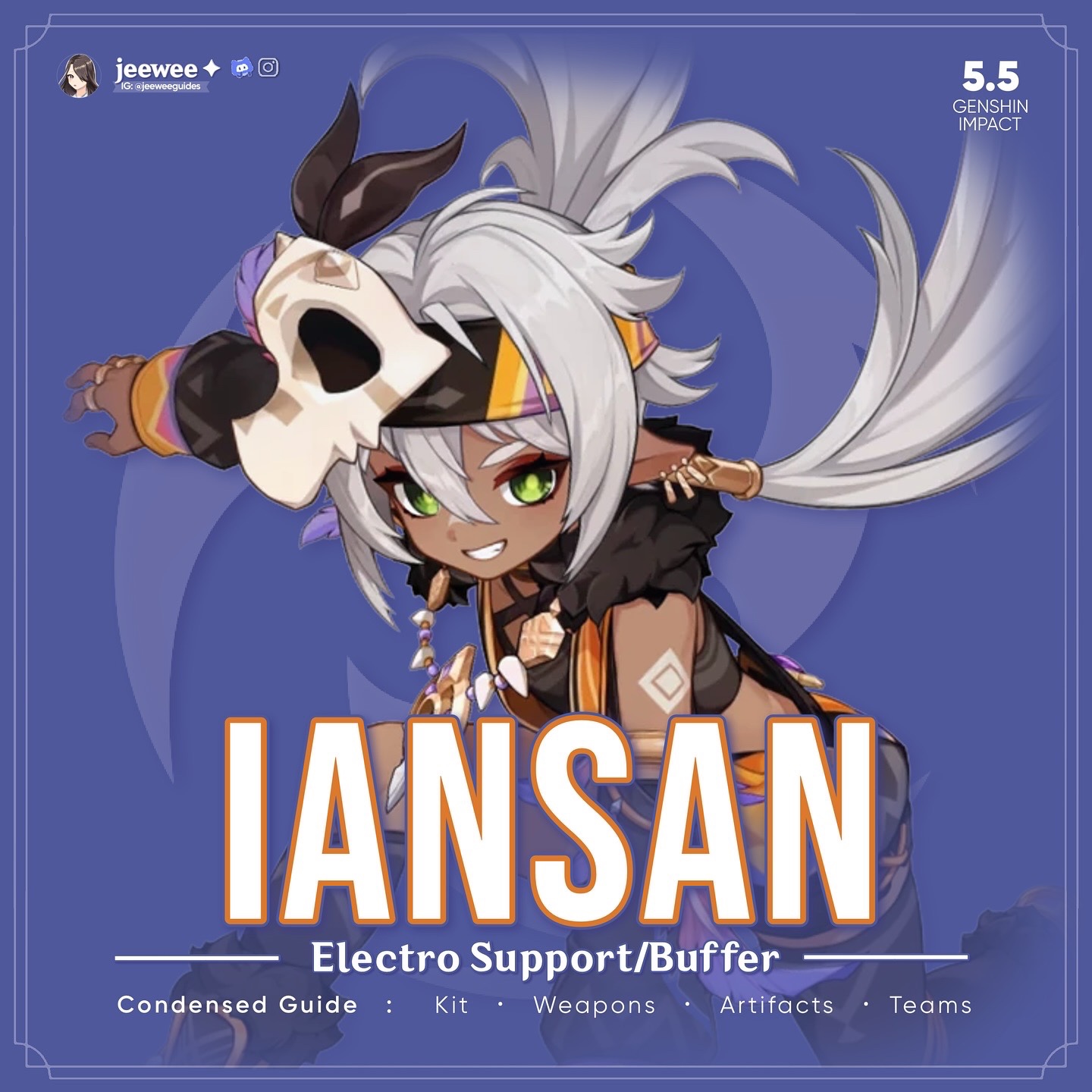 【GI 5.5】Iansan Guide 🏈 Genshin Impact | HoYoLAB