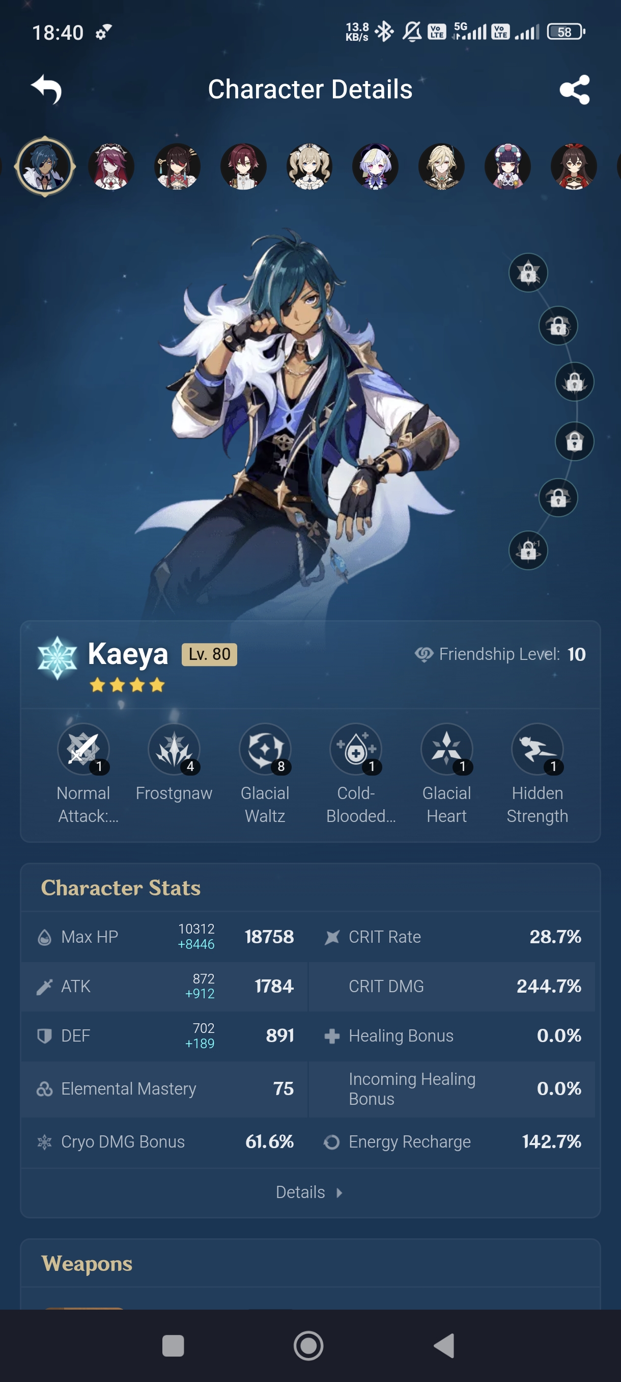 Kaeya Build Genshin Impact | HoYoLAB