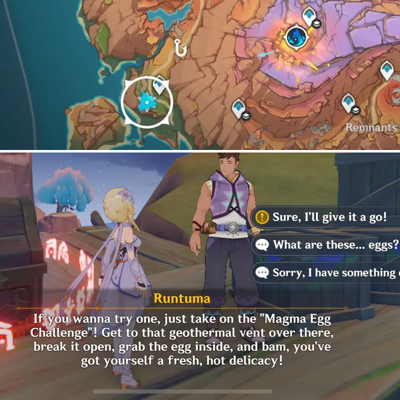 [Version 5.5] New Recipe: Magma Eggs (& all-new "special" effects ...