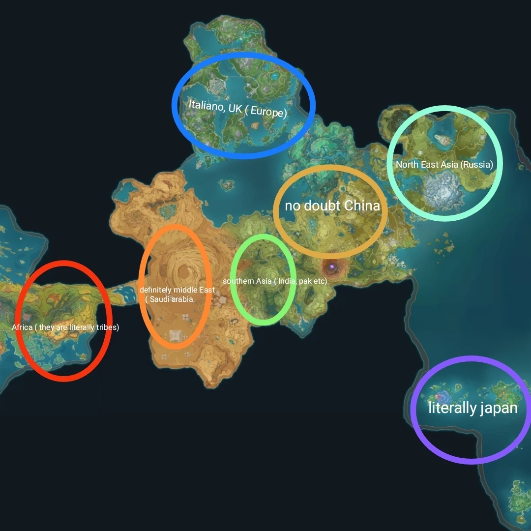 Now hear me out ( how come geographical features and culture match so ...