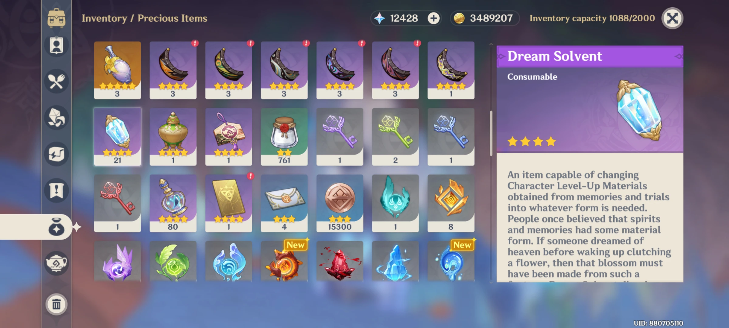 My dream solvent drop rate is just so...... :( Genshin Impact | HoYoLAB