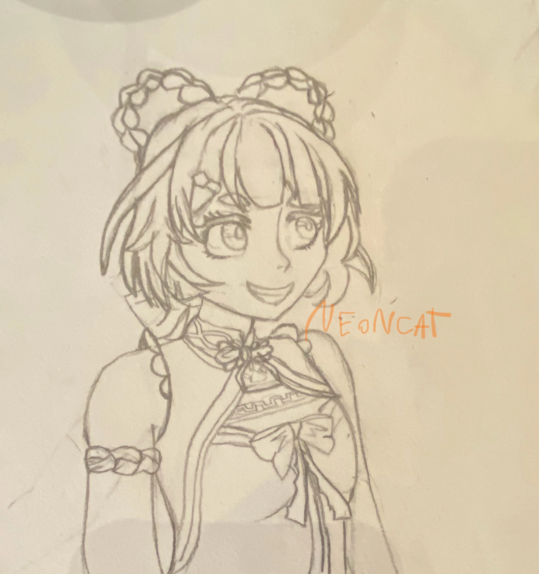 Xiangling drawing WIP Genshin Impact | HoYoLAB