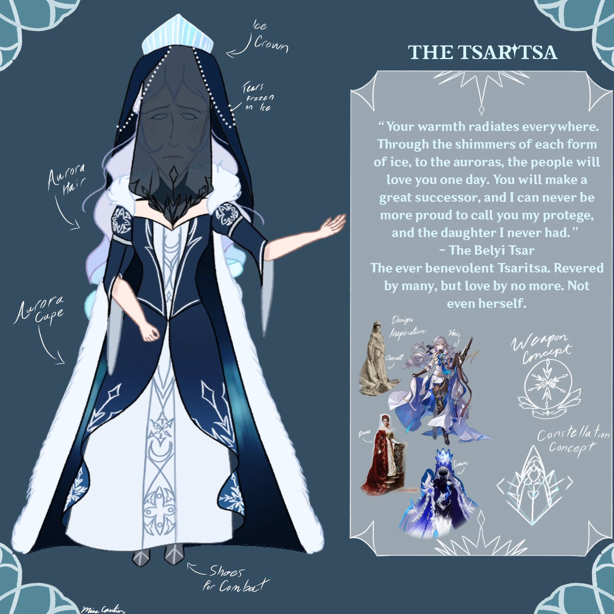 My Tsaritsa Fan Design Genshin Impact | HoYoLAB