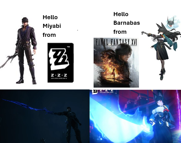 ZZZ vs Final Fantasy XVI Zenless Zone Zero | HoYoLAB