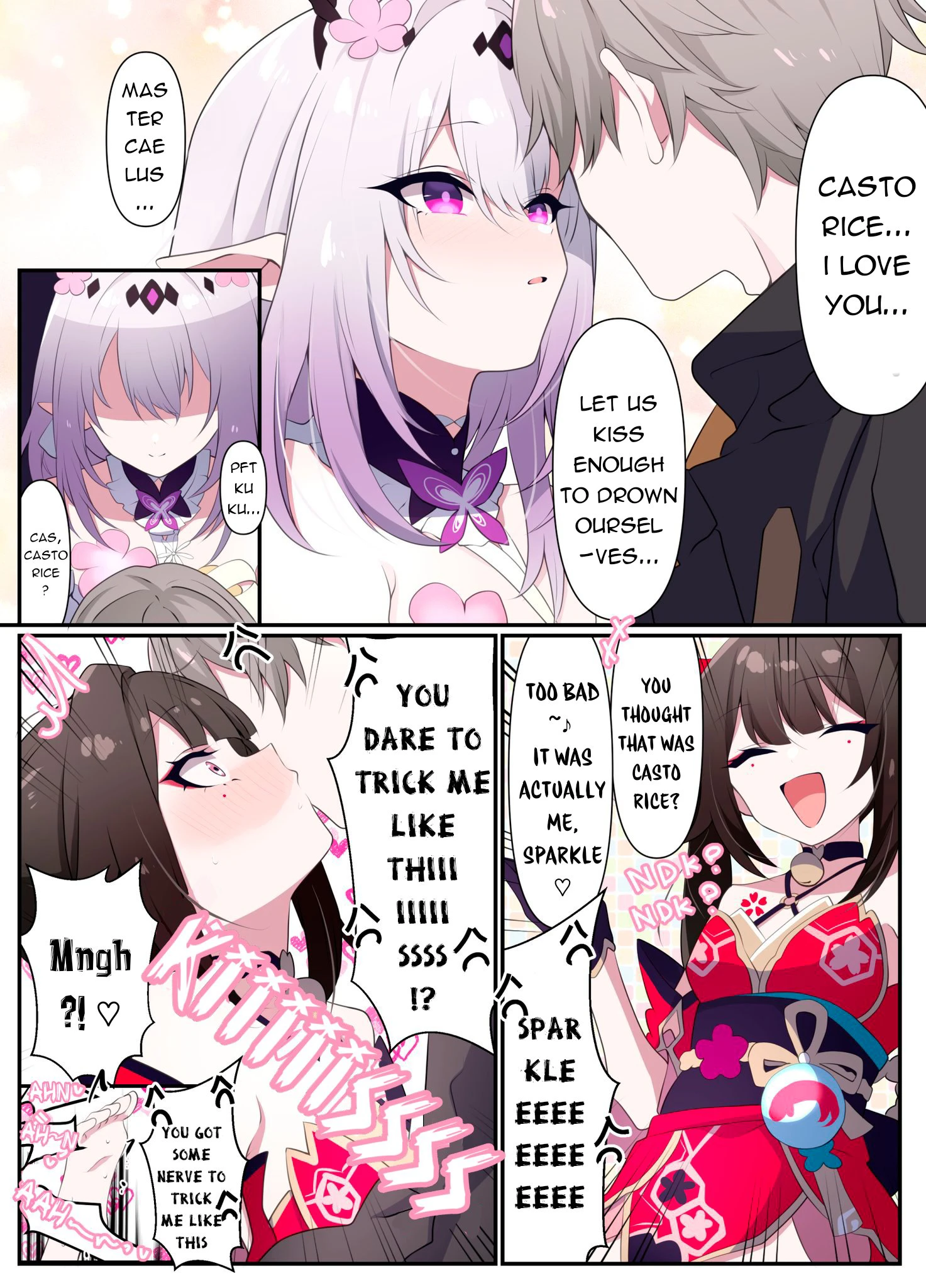 [HSR] YOU THINK YOU WILL KISS CASTORICE? BUT IT WAS ME, SPARKLE! Honkai ...